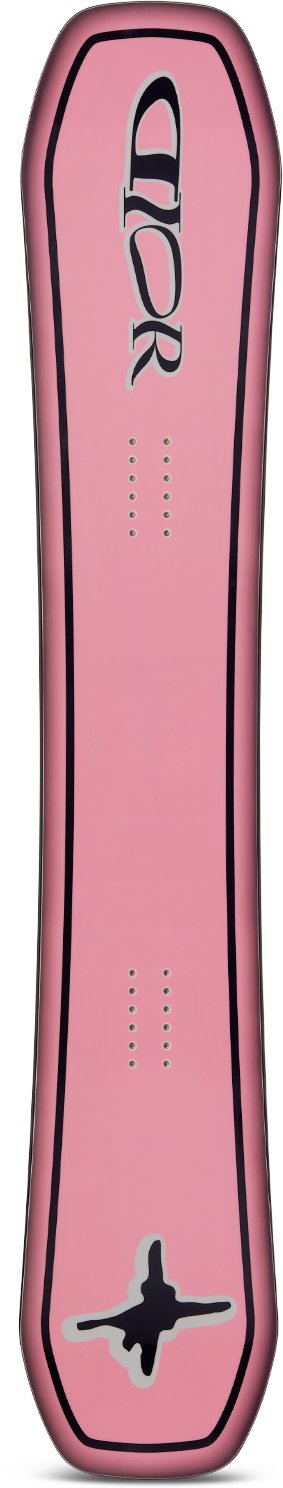 DIOR AND LEWIS HAMILTON Snowboard - 161 CM Pink and Black with DIOR AND ...