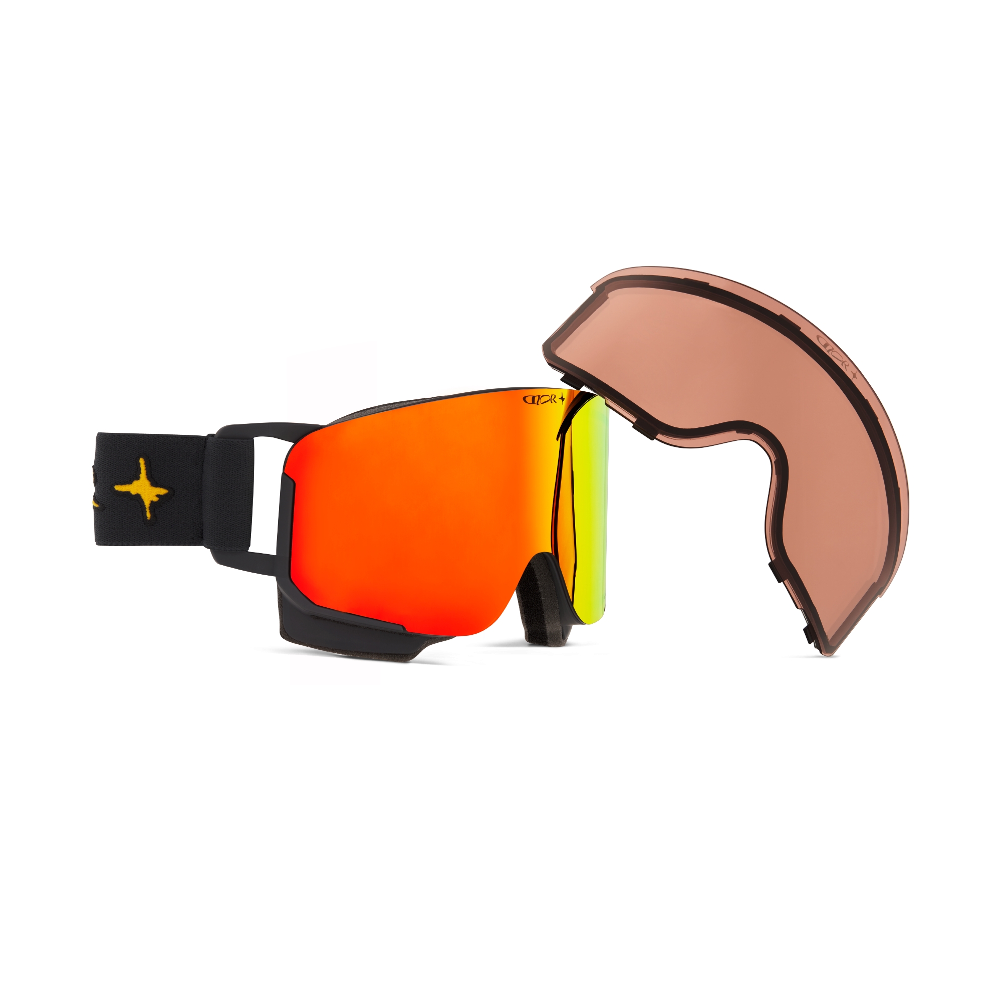 DIOR AND LEWIS HAMILTON Ski Goggles - Regular Fit Black with DIOR AND ...