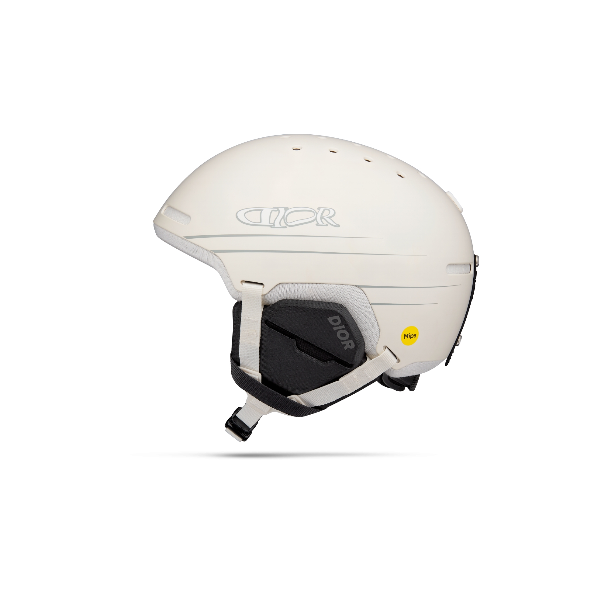 Casco de esquí DIOR AND LEWIS HAMILTON Blanco con la firma DIOR AND ...