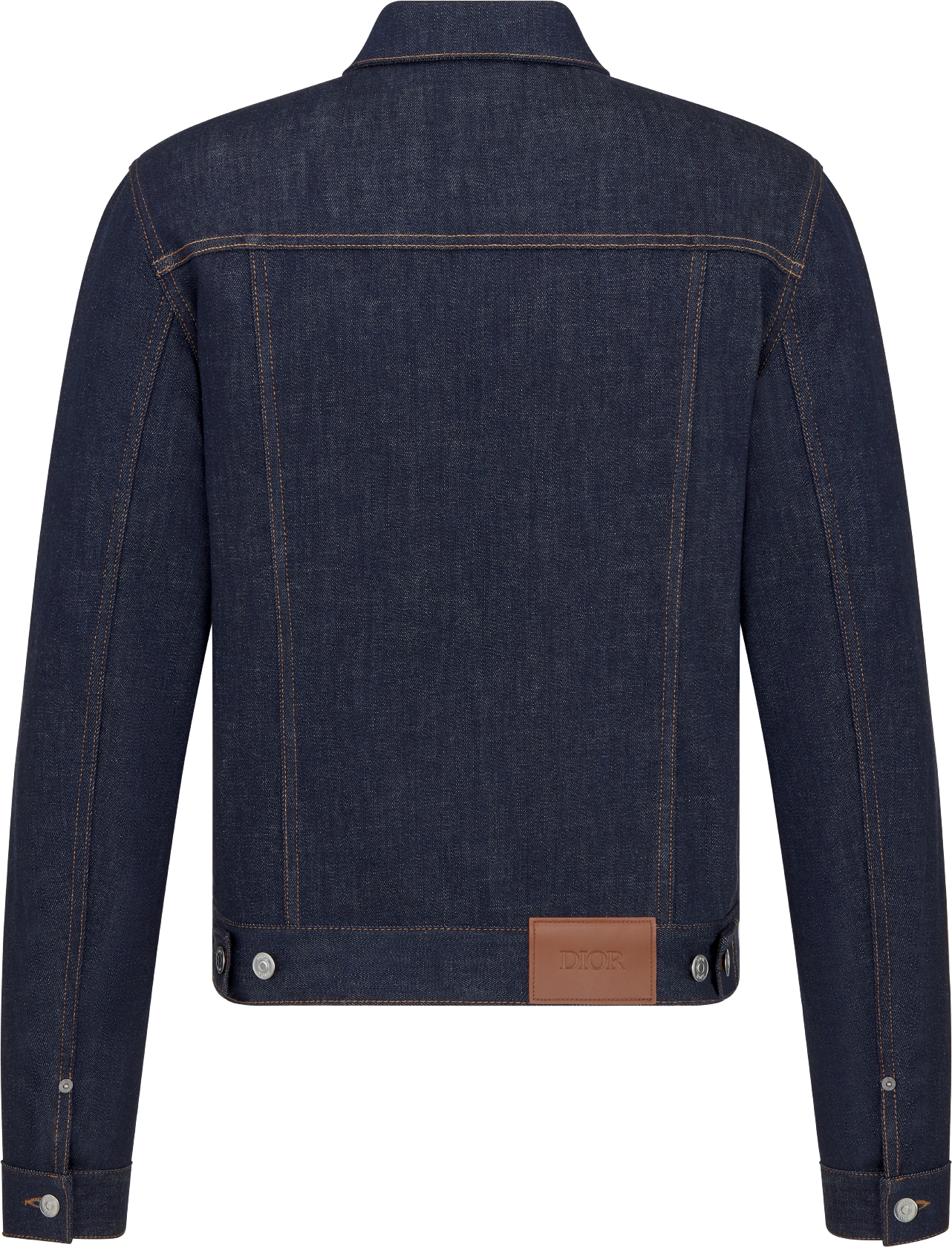 Dior Oblique Jacket Blue Raw Cotton Denim | DIOR