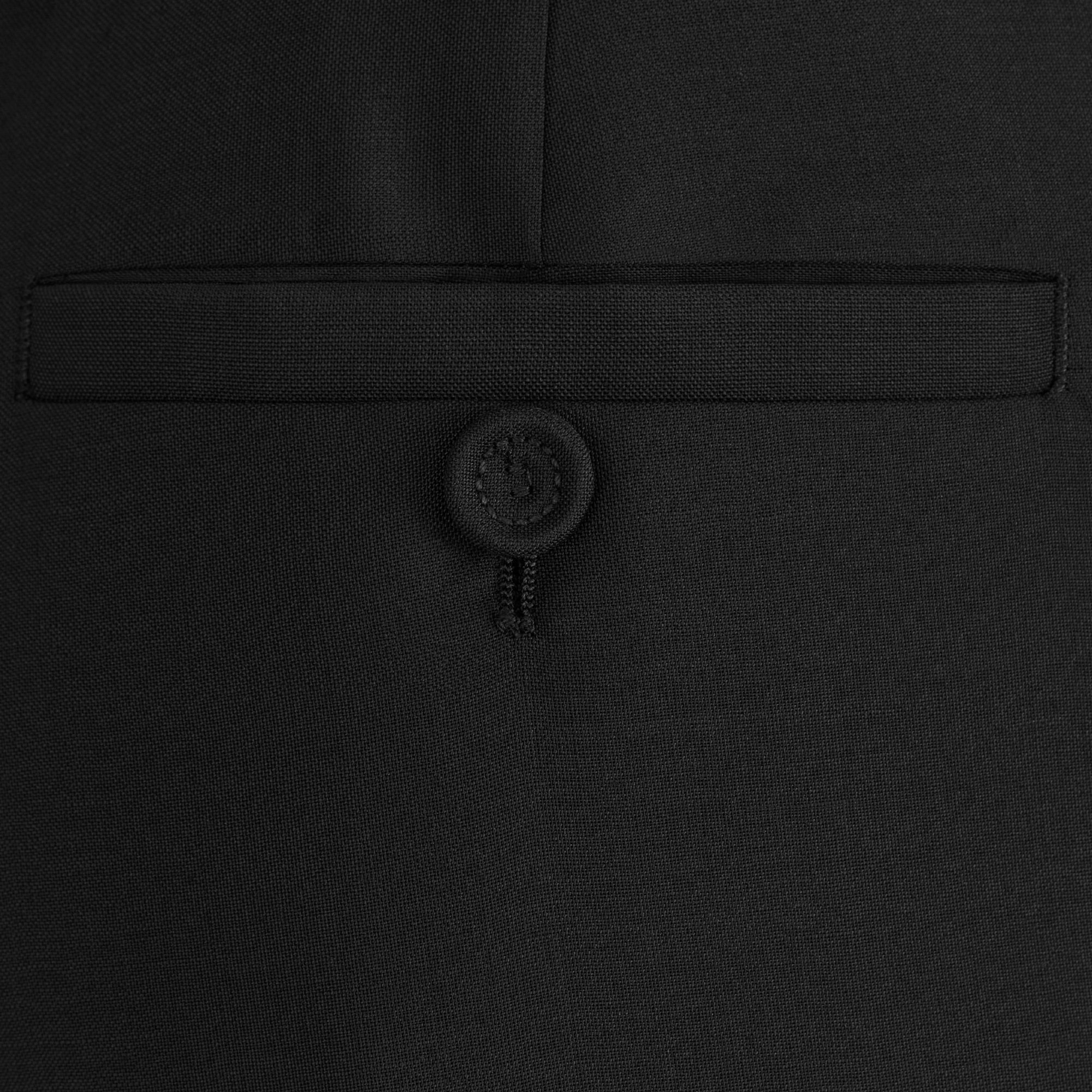 Tailored Chinos Black Wool and Mohair | DIOR