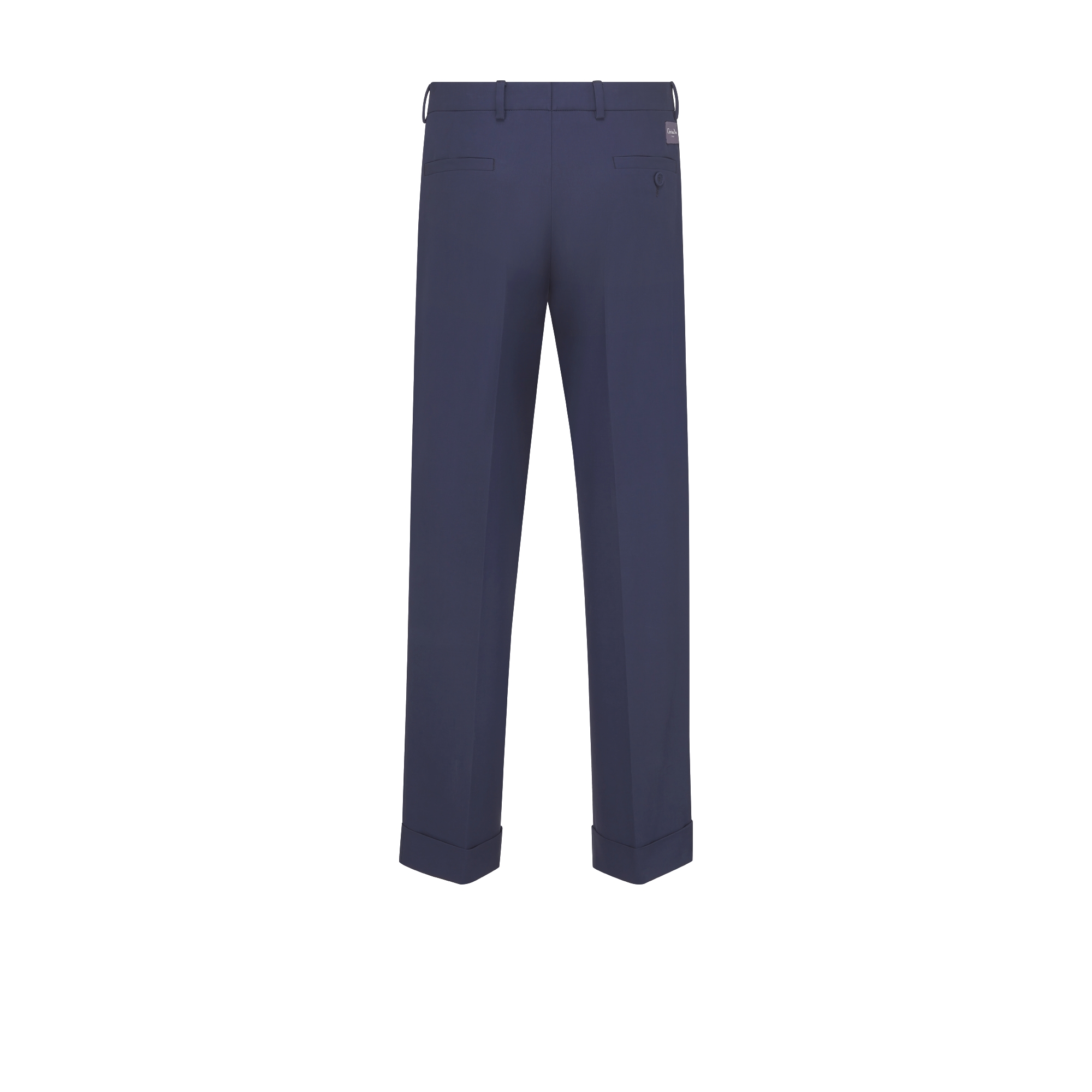 Christian Dior Couture Chinos Blue Cotton Faille | DIOR