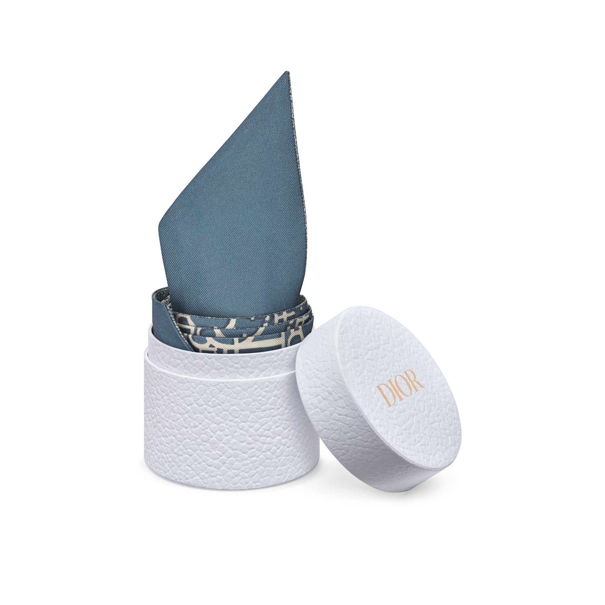 Mitzah Dior Oblique Twill de seda azul | DIOR