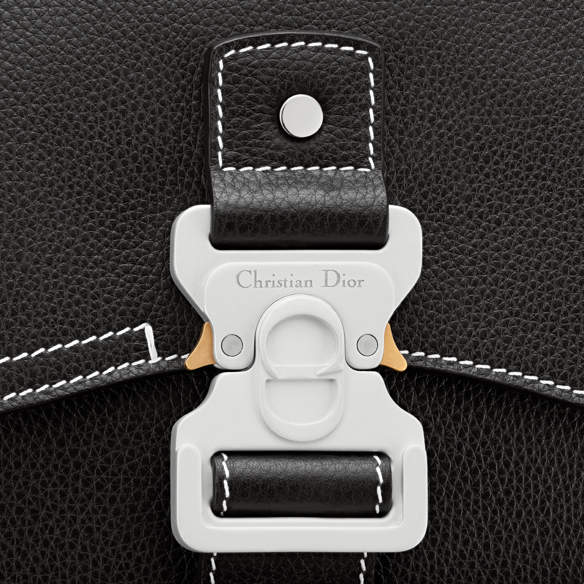 Gallop Backpack Black Grained Calfskin | DIOR
