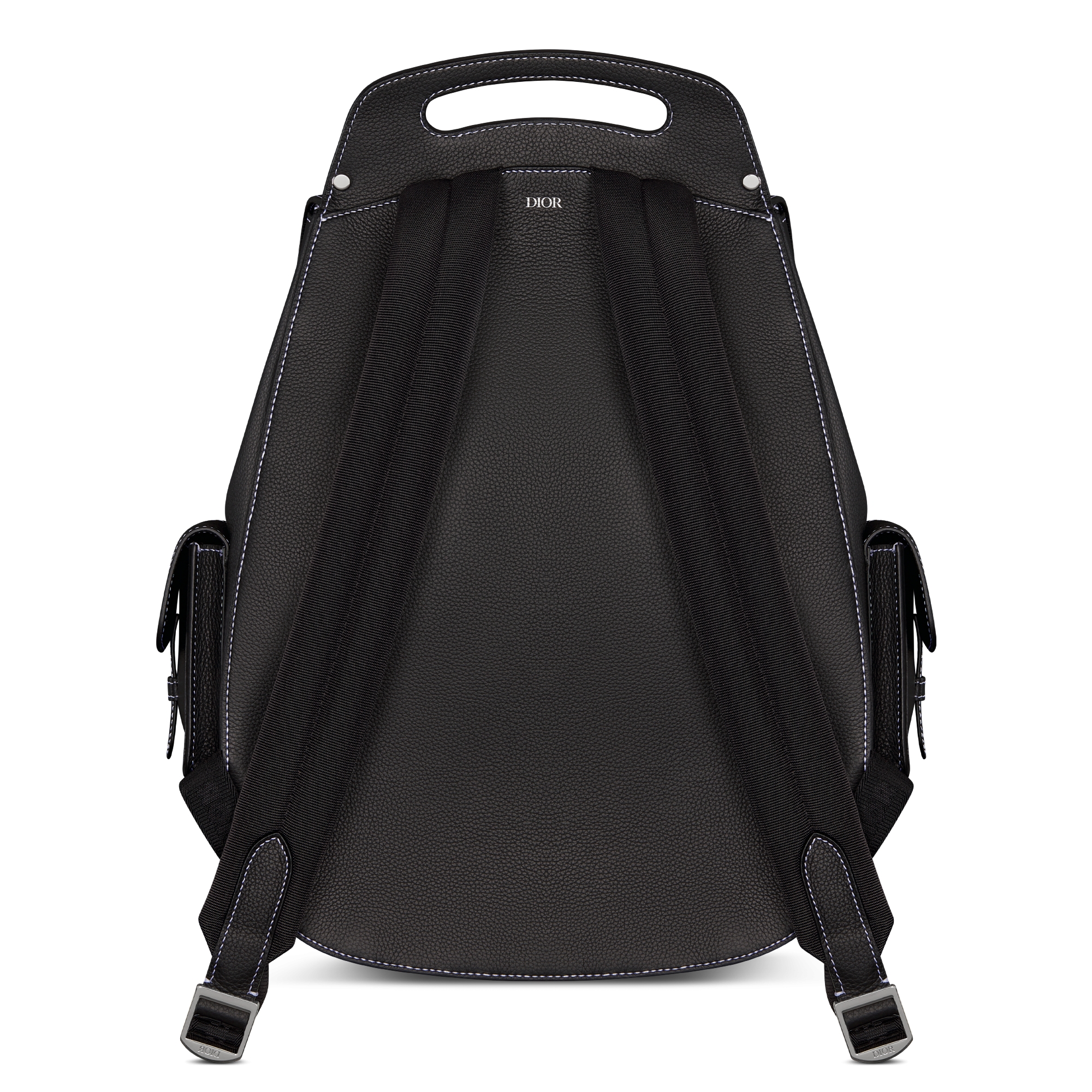 Maxi Gallop Backpack Black Grained Calfskin | DIOR