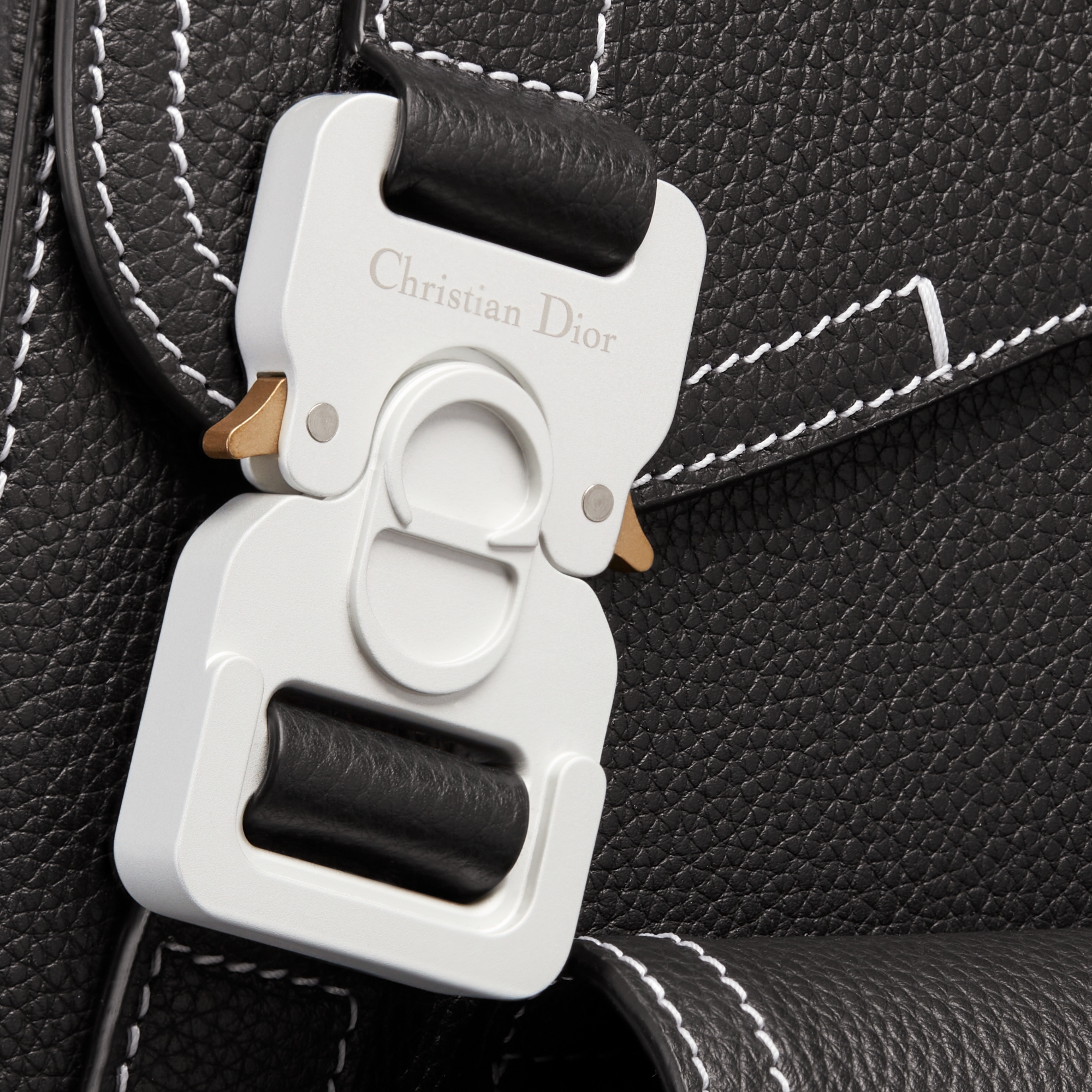 Maxi Gallop Backpack Black Grained Calfskin | DIOR