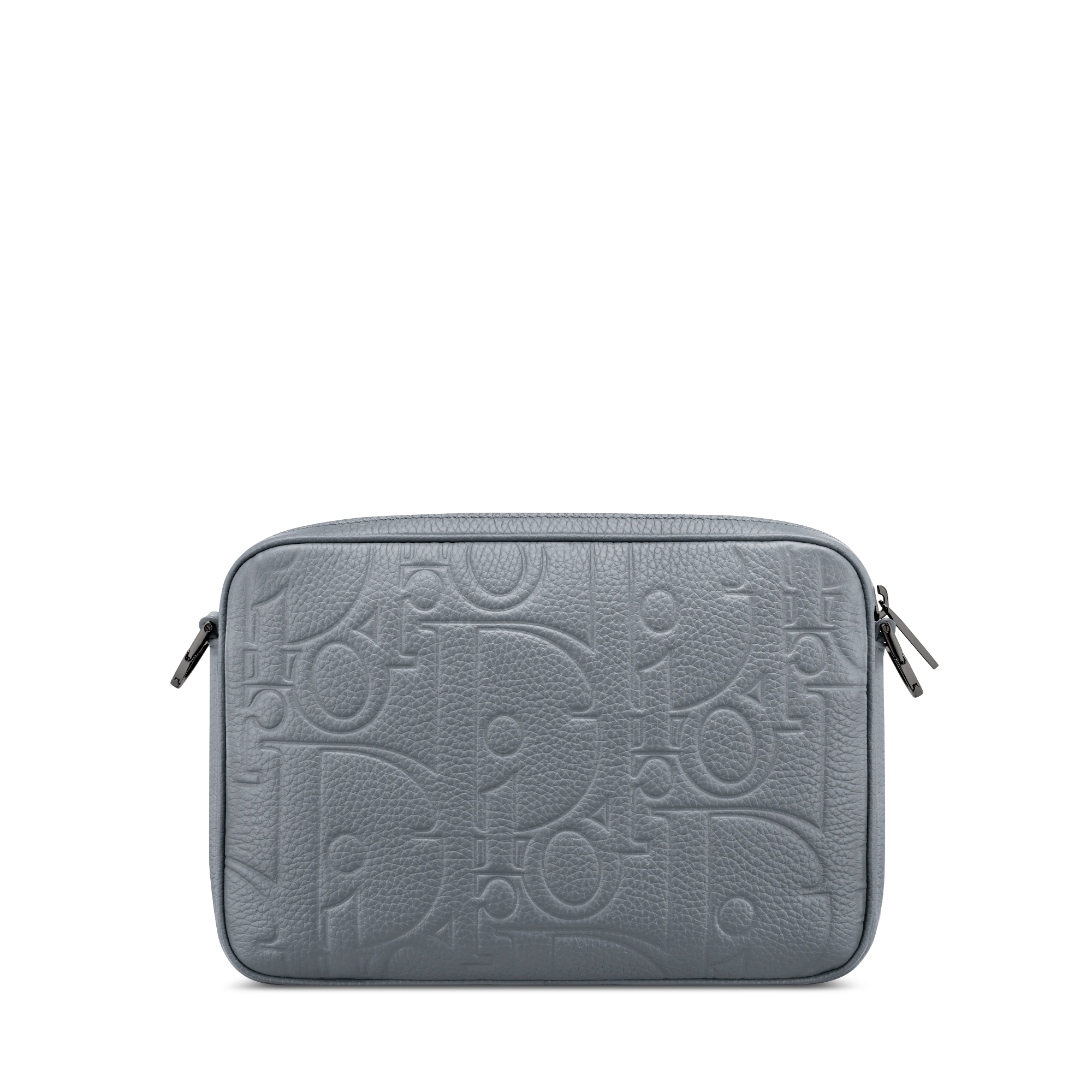 Saddle Triple Pouch Deep Gray Dior Gravity Leather and Deep Gray ...