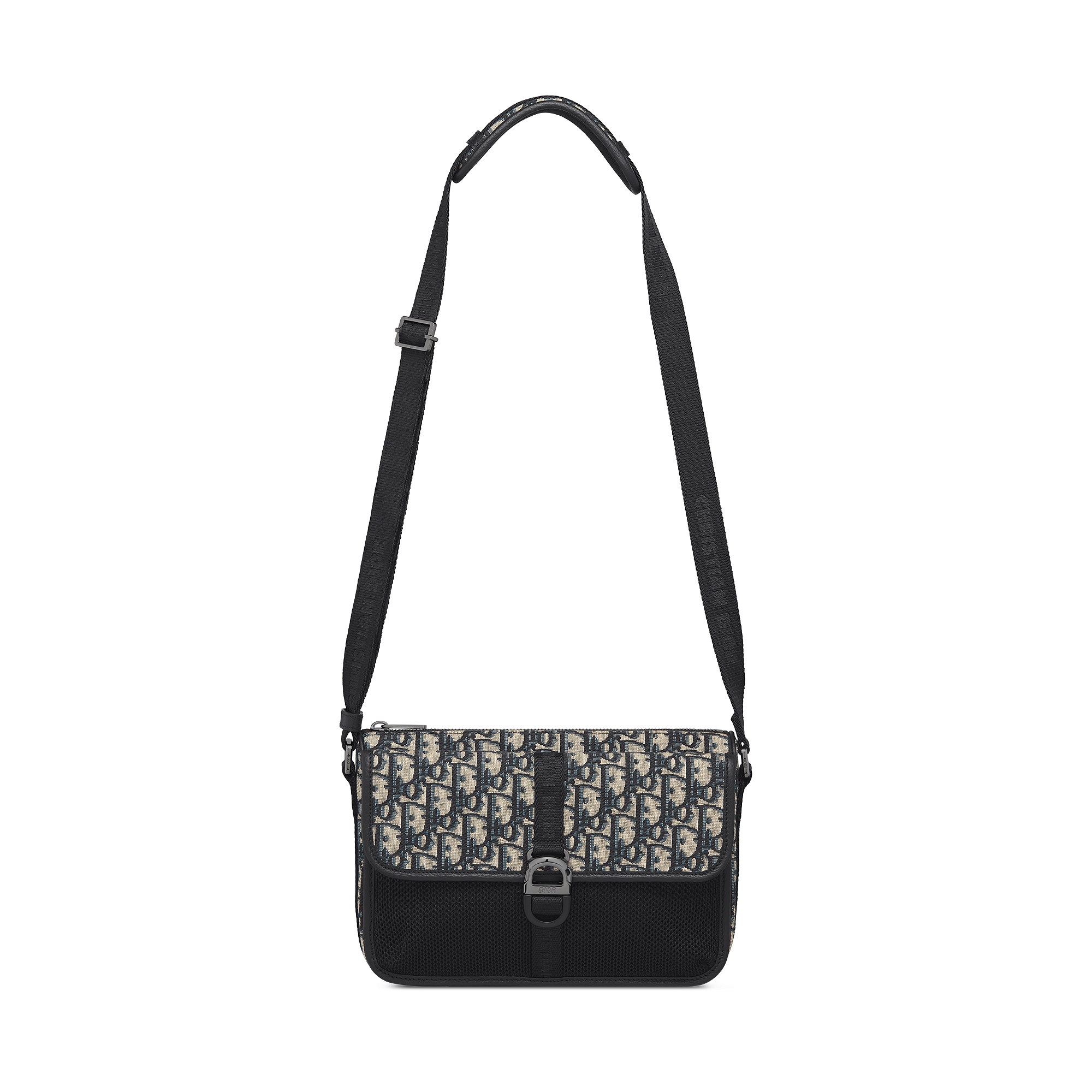 Dior 8-tas met schouderband Beige en zwarte Dior Oblique-jacquard | DIOR