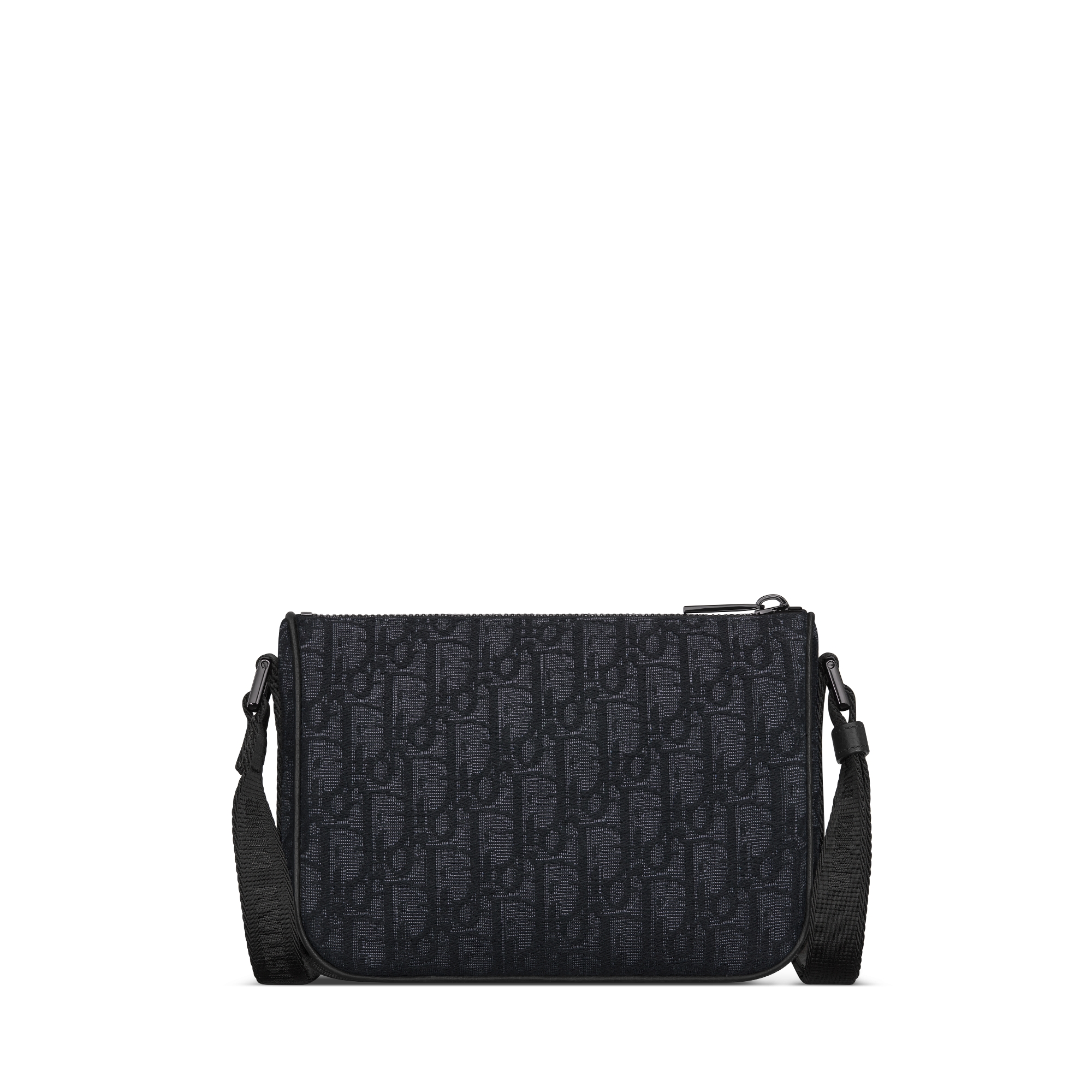 Mini Dior 8 Bag with Strap Black Dior Oblique Jacquard | DIOR