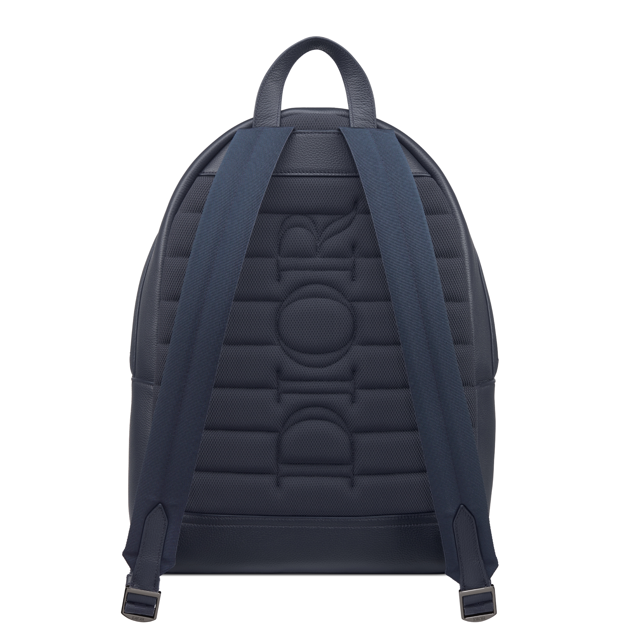 DIOR AND HYLTON NEL Rider 2.0 Zipped Backpack Navy Blue Grained ...