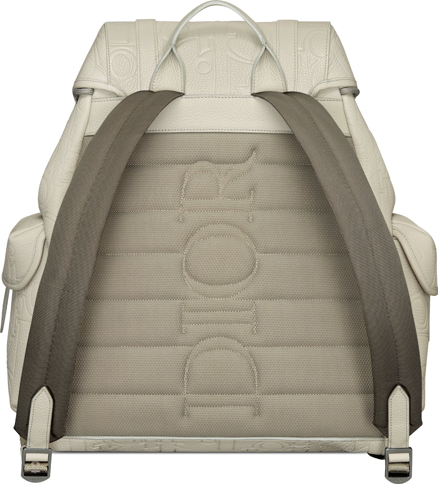Dior Hit the Road Backpack with Flap Beige Dior Gravity Leather and ...