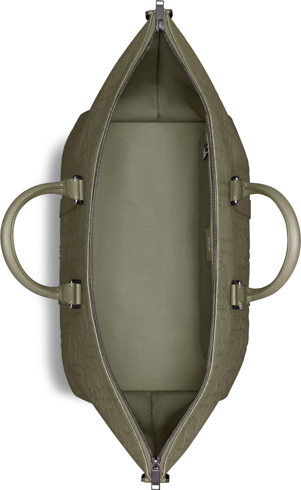 Weekender 40 Tasche Dior Gravity Leder in Khaki und genarbtes ...