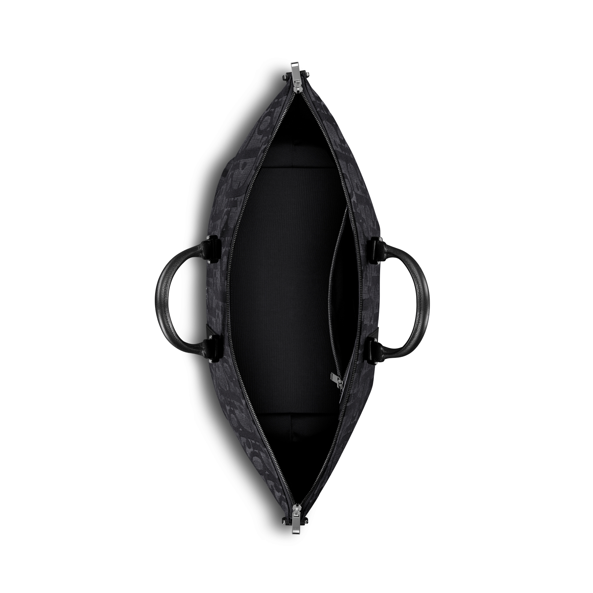 Weekender 40 Black Maxi Dior Oblique Jacquard | DIOR