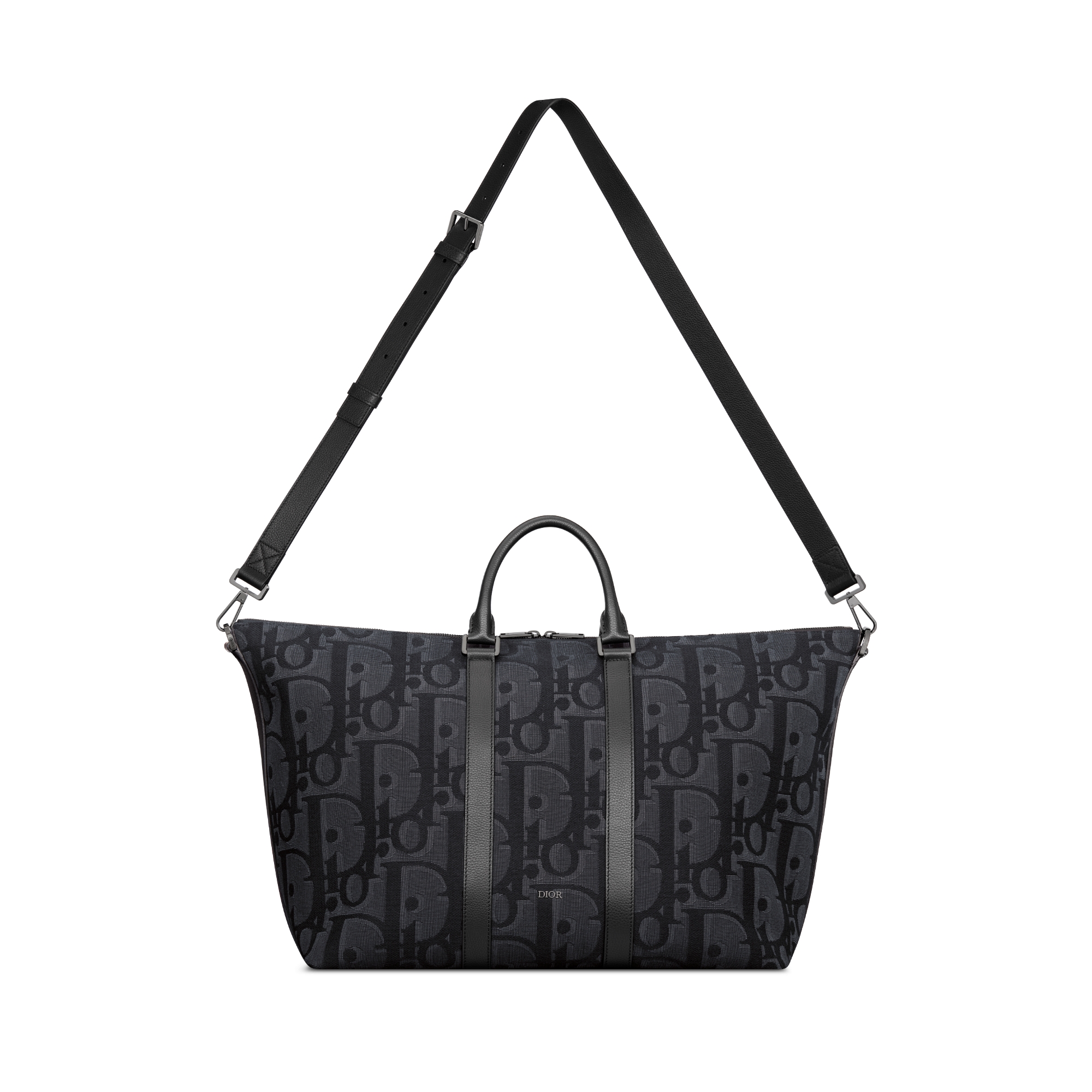 Weekender 40 Jacquard Maxi Dior Oblique nero | DIOR