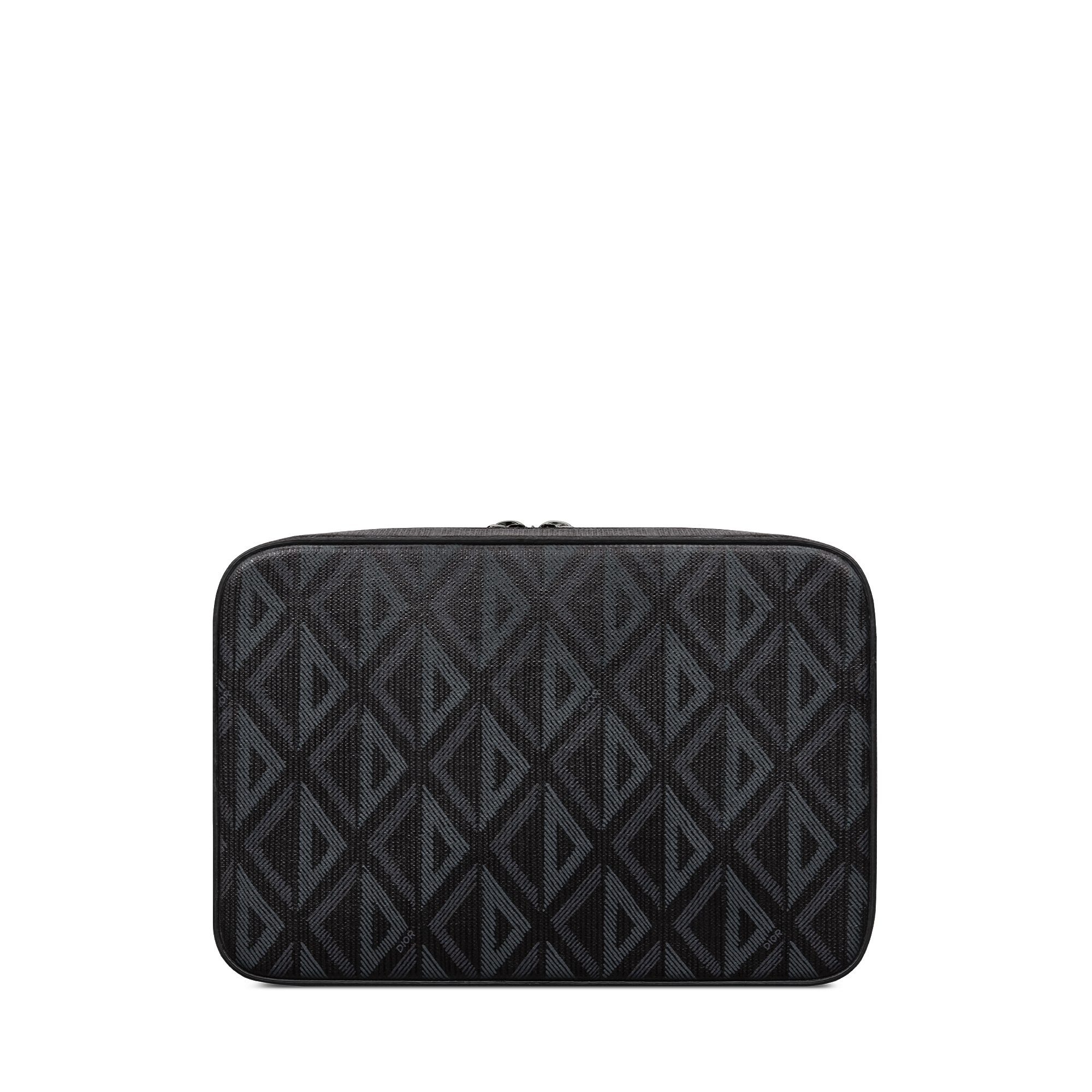 Safari Bag with Strap Black CD Diamond Canvas | DIOR