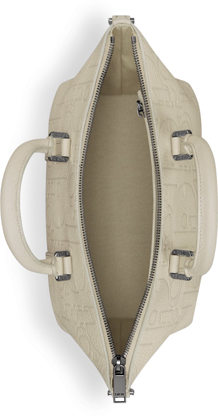 Weekender 25 Beige Dior Gravity Leather and Beige Grained Calfskin | DIOR