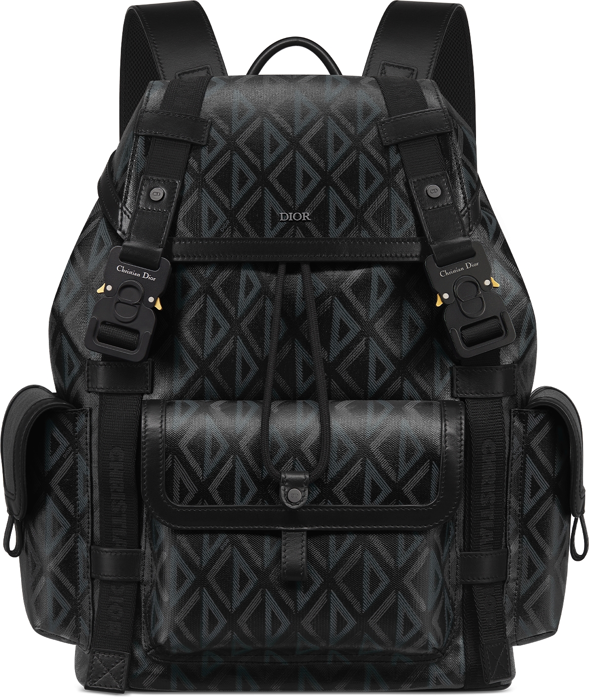 Medium Dior Hit the Road Backpack Dior Gray Coated Cotton Canvas with ...