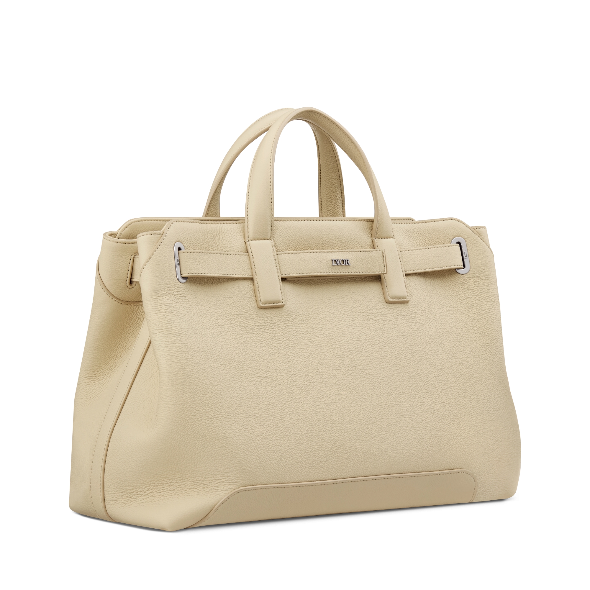 Medium Dior Normandie Tote Bag Beige Dior Icons Calfskin | DIOR