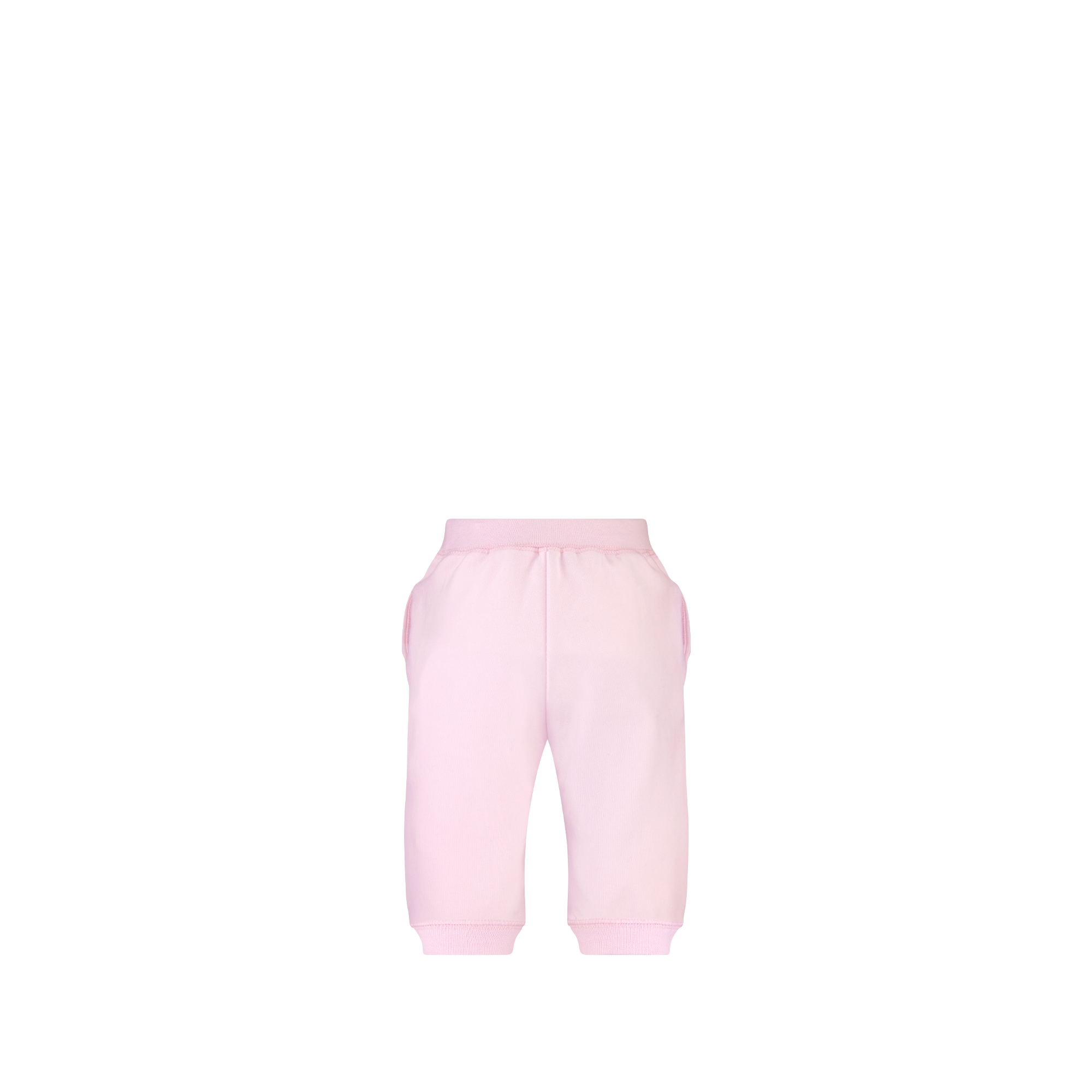 Baby Christian Dior Atelier Track Pants Pale Pink Cotton Fleece | DIOR