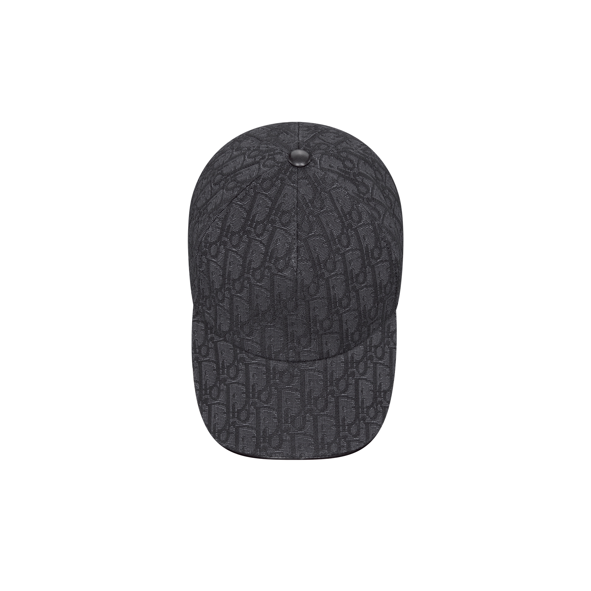 Dior Oblique Cap Black Cotton Jacquard | DIOR