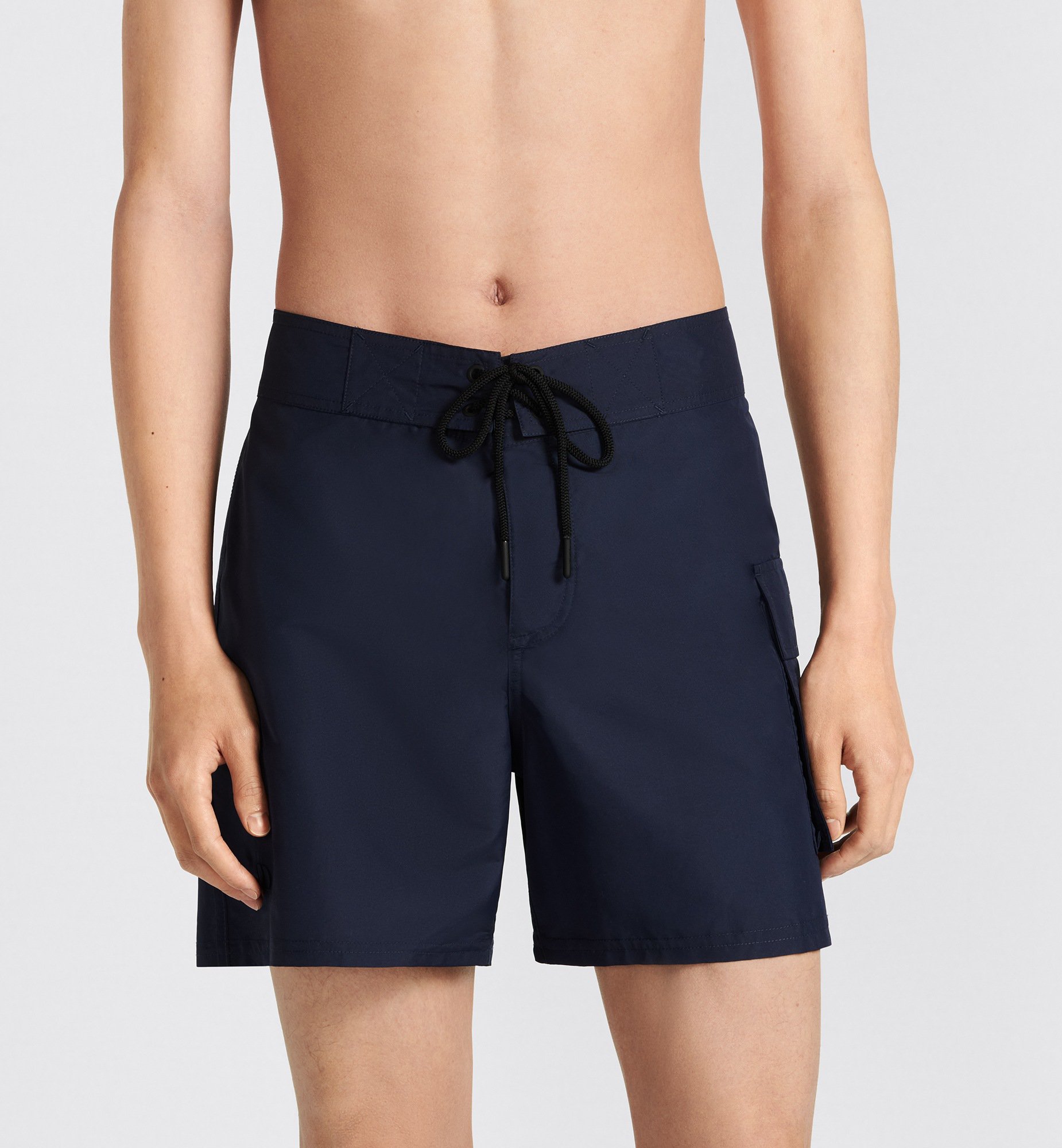 Swim Shorts Navy Blue Technical Fabric | DIOR