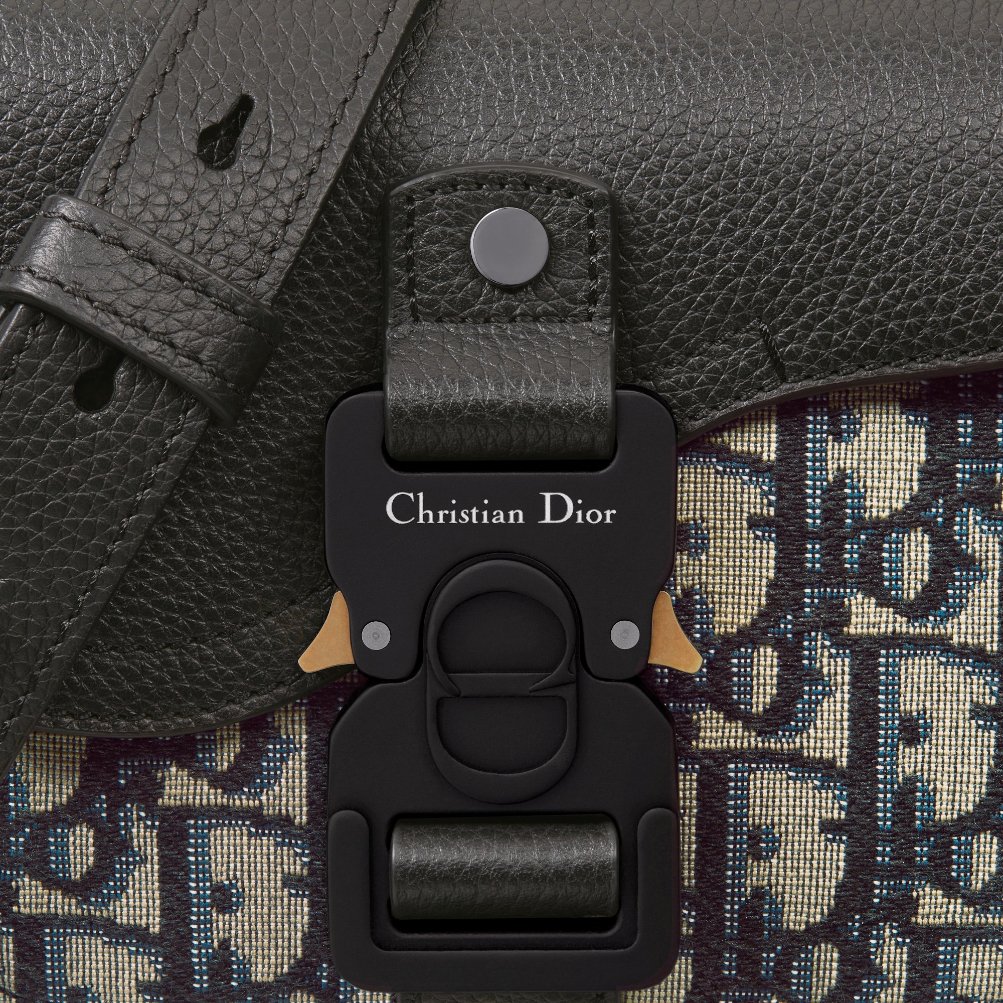 Mini Saddle Messenger Tasche mit Umschlagklappe Dior Oblique Jacquard ...