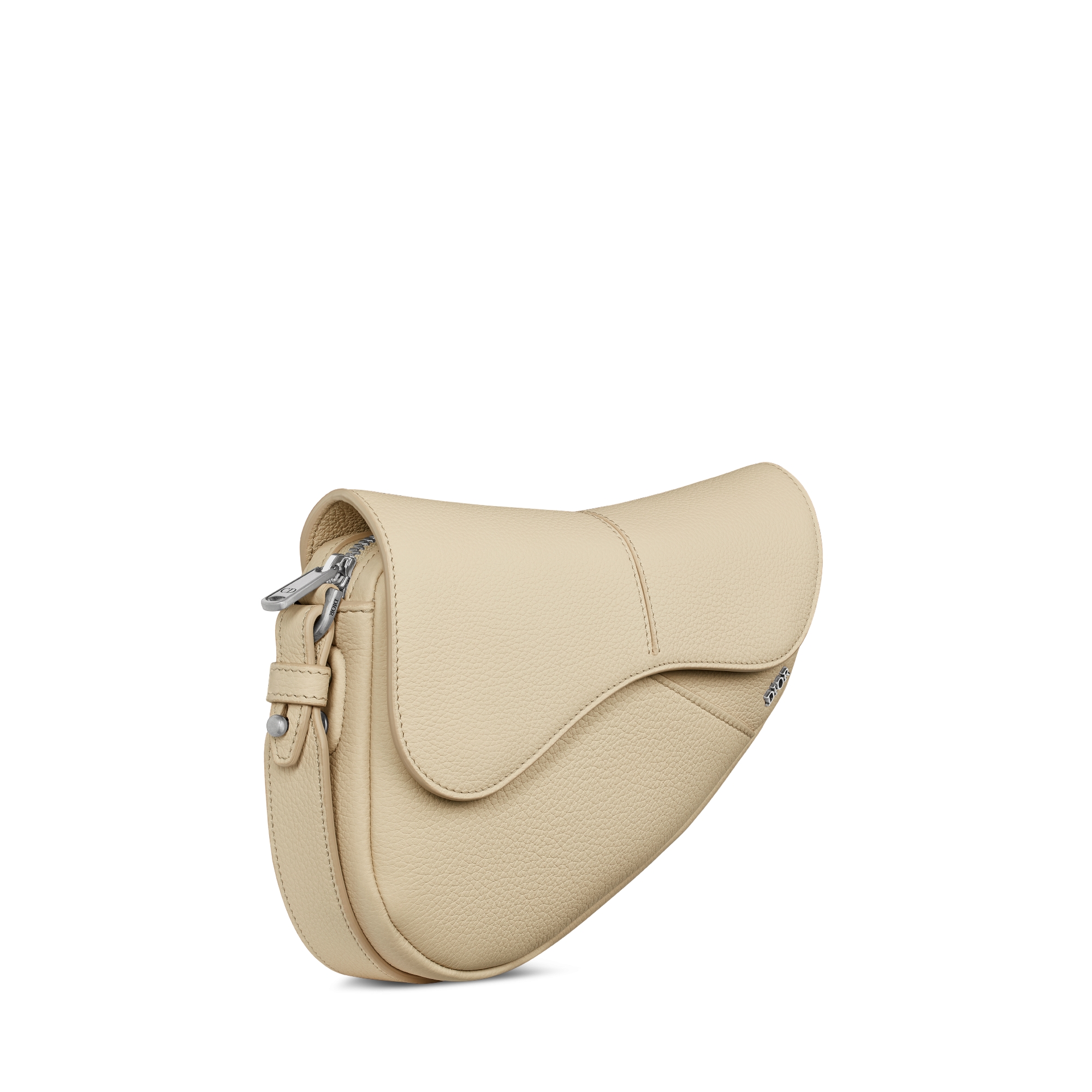 Mini Saddle Bag Beige Dior Icons Calfskin | DIOR