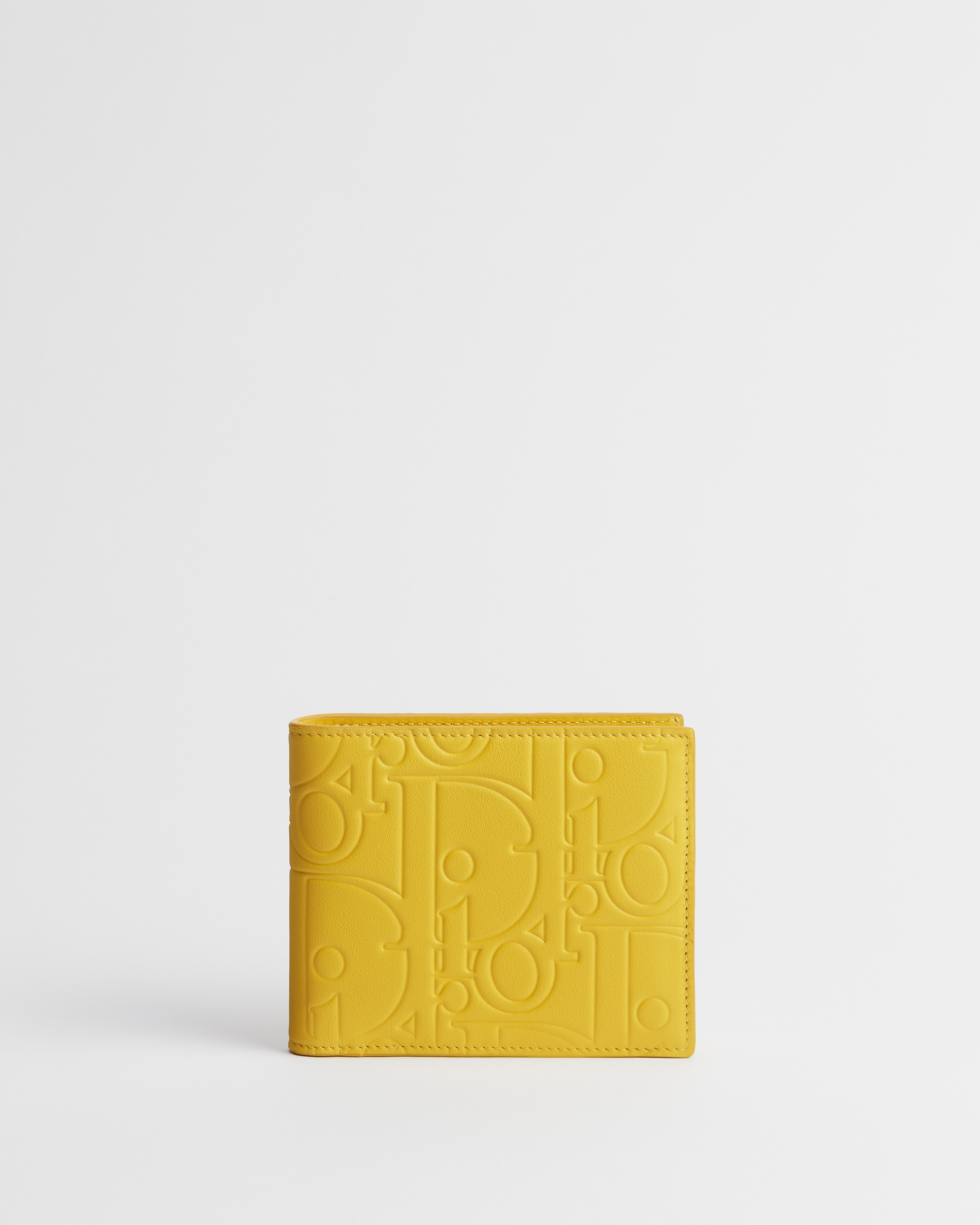 Bifold Wallet Gris Trianon Dior Gravity Smooth Leather | DIOR