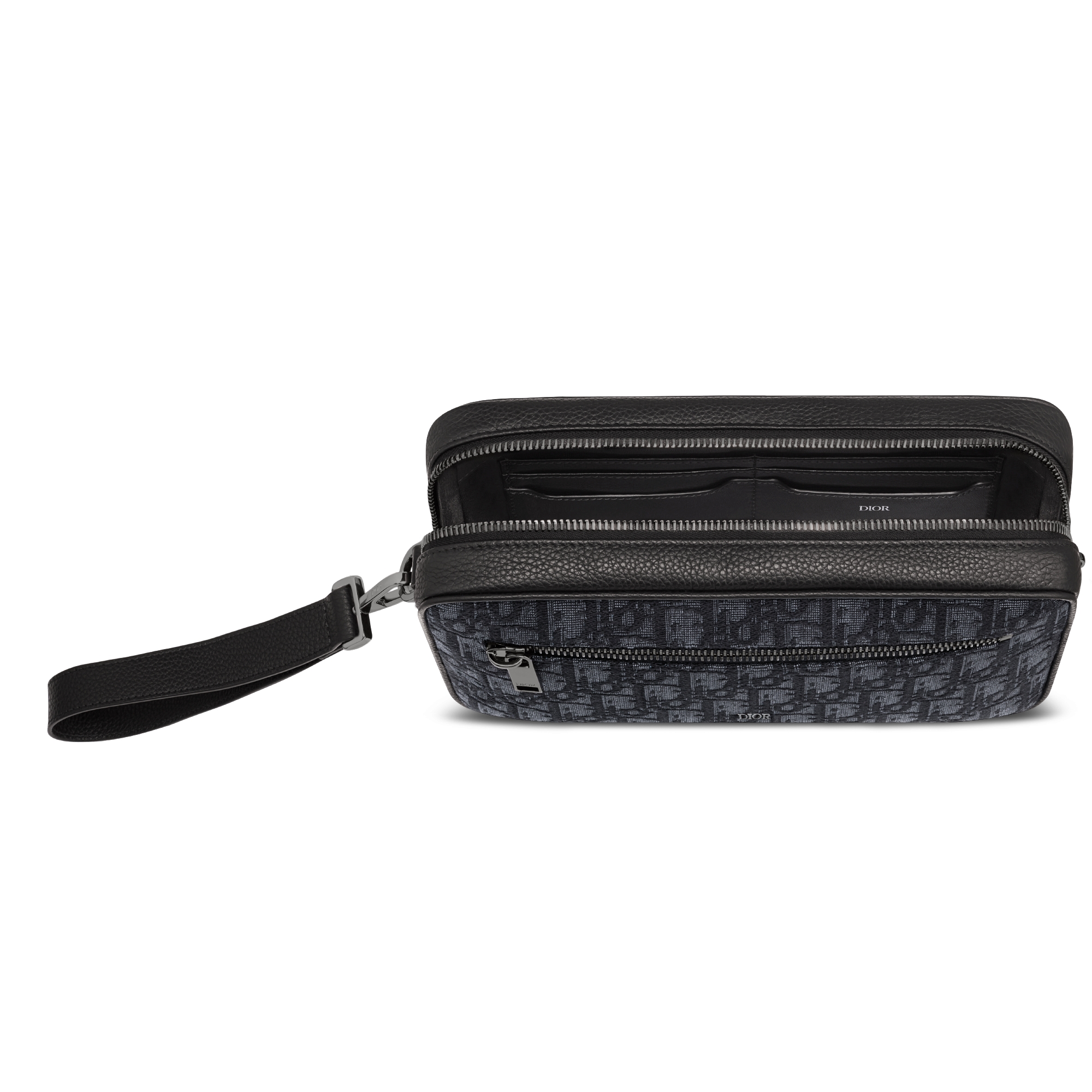 Beauty case Jacquard Dior Oblique nero | DIOR