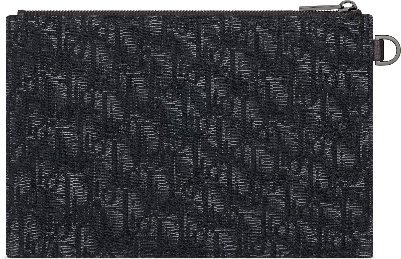 A5 Pouch Black Dior Oblique Jacquard | DIOR