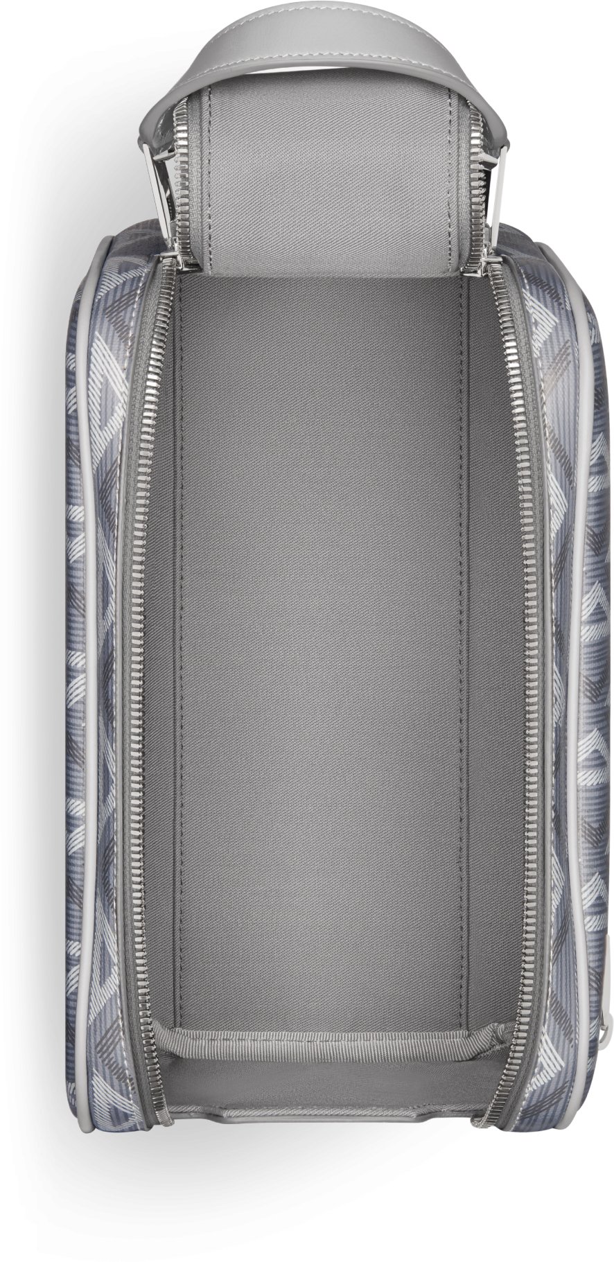 Toiletry Bag Dior Gray Coated Cotton Canvas with CD Diamond Print and ...