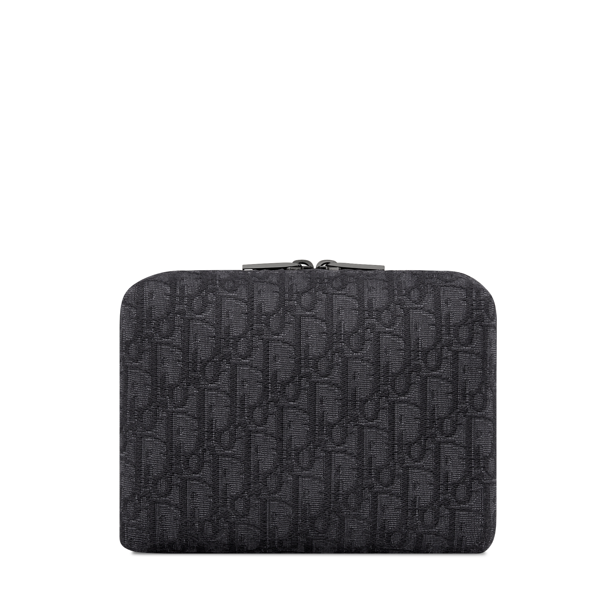 Travel Pouch Black Dior Oblique Jacquard | DIOR