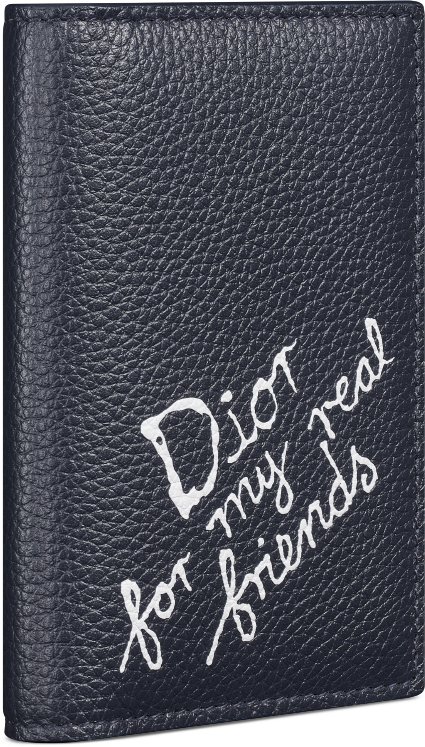 Tarjetero vertical estilo libro DIOR AND HYLTON NEL Piel de becerro ...