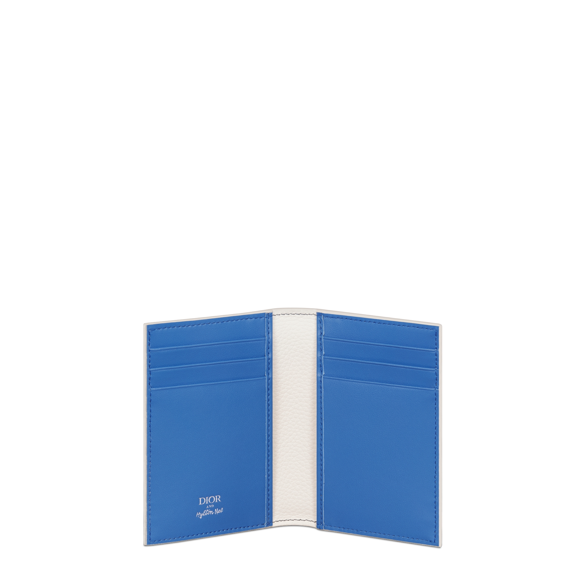 Tarjetero vertical estilo libro DIOR AND HYLTON NEL Piel de becerro ...