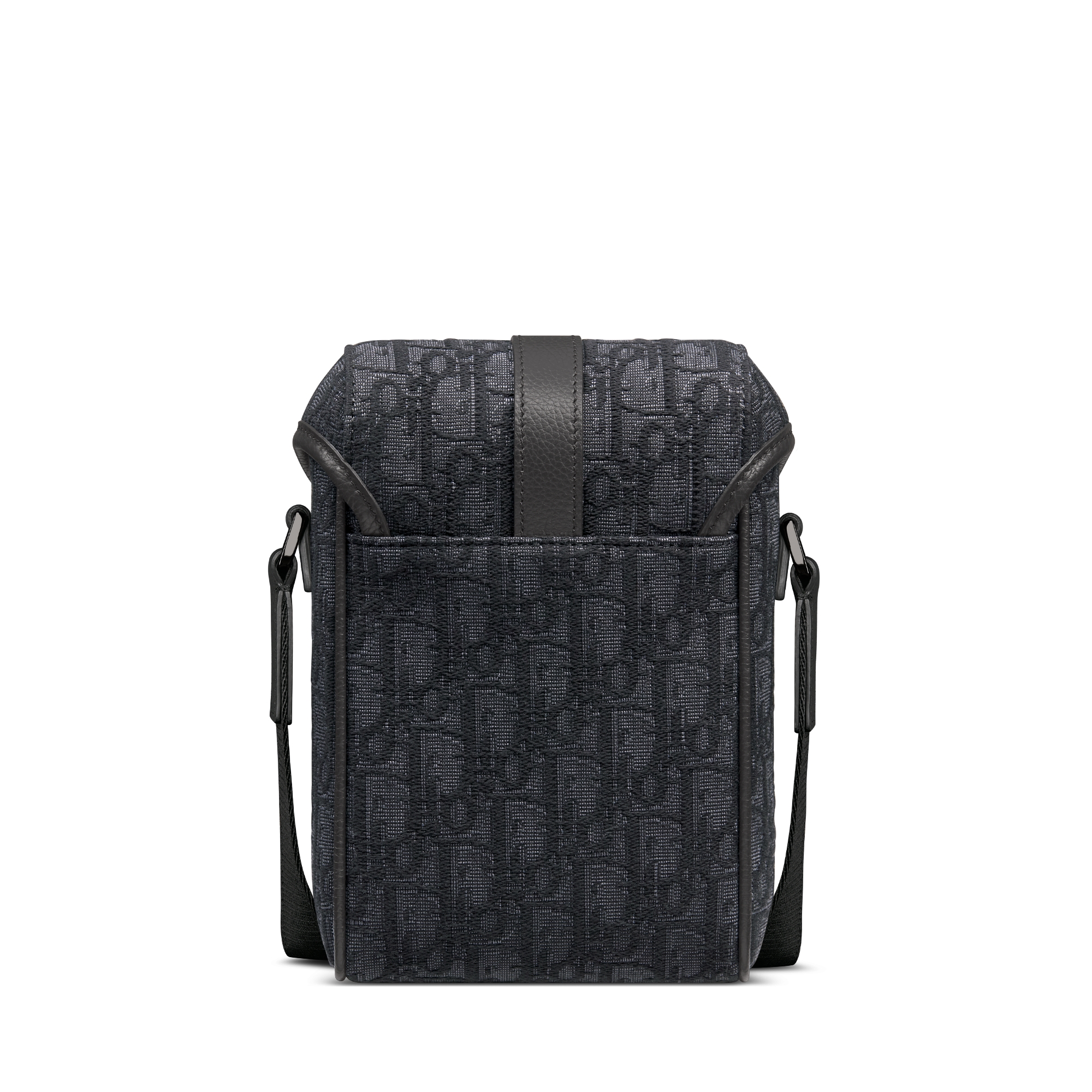 Mini Dior Hit the Road Vertical Messenger Bag with Flap Black Dior ...