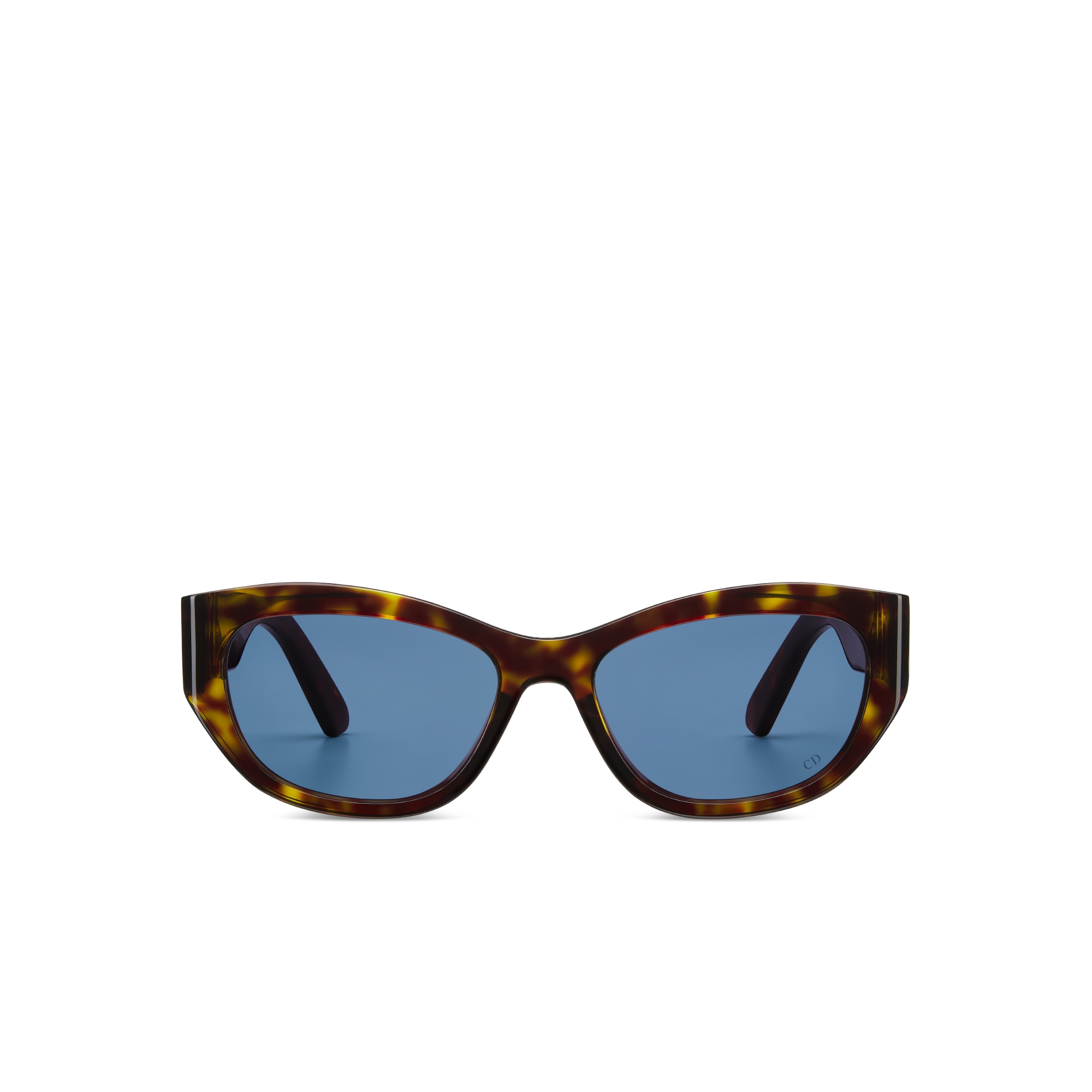 30Montaigne B5U Deep Brown Tortoiseshell-Effect Butterfly Sunglasses | DIOR
