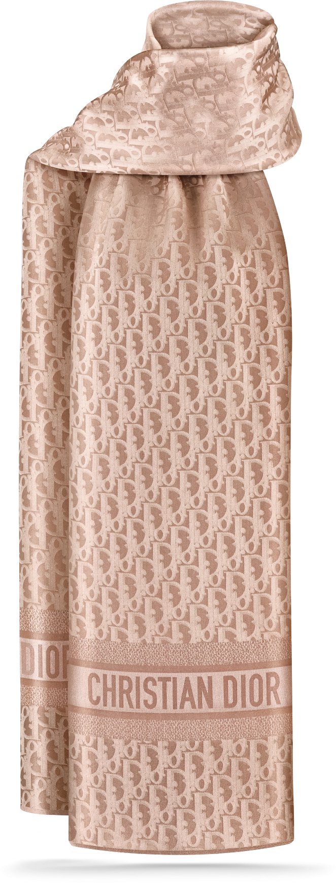 Dior Oblique Stola Seide in Rose des Vents | DIOR