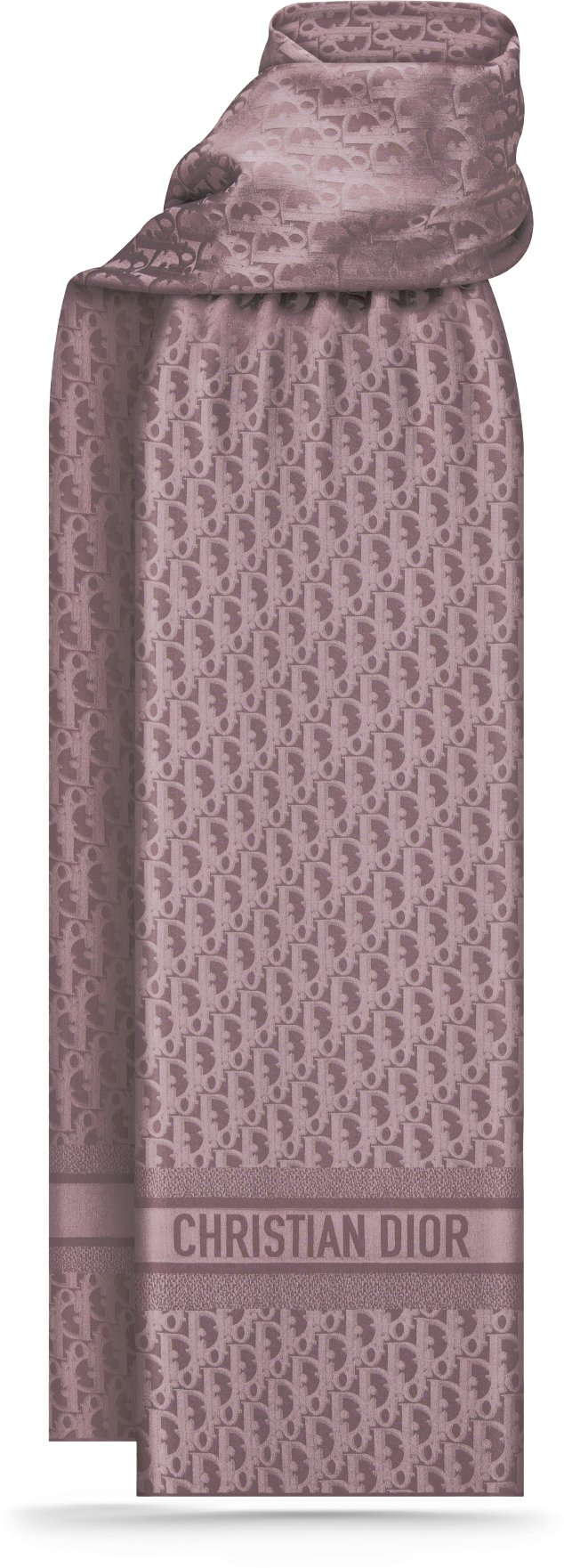 Dior Oblique Stole Mulberry Silk | DIOR