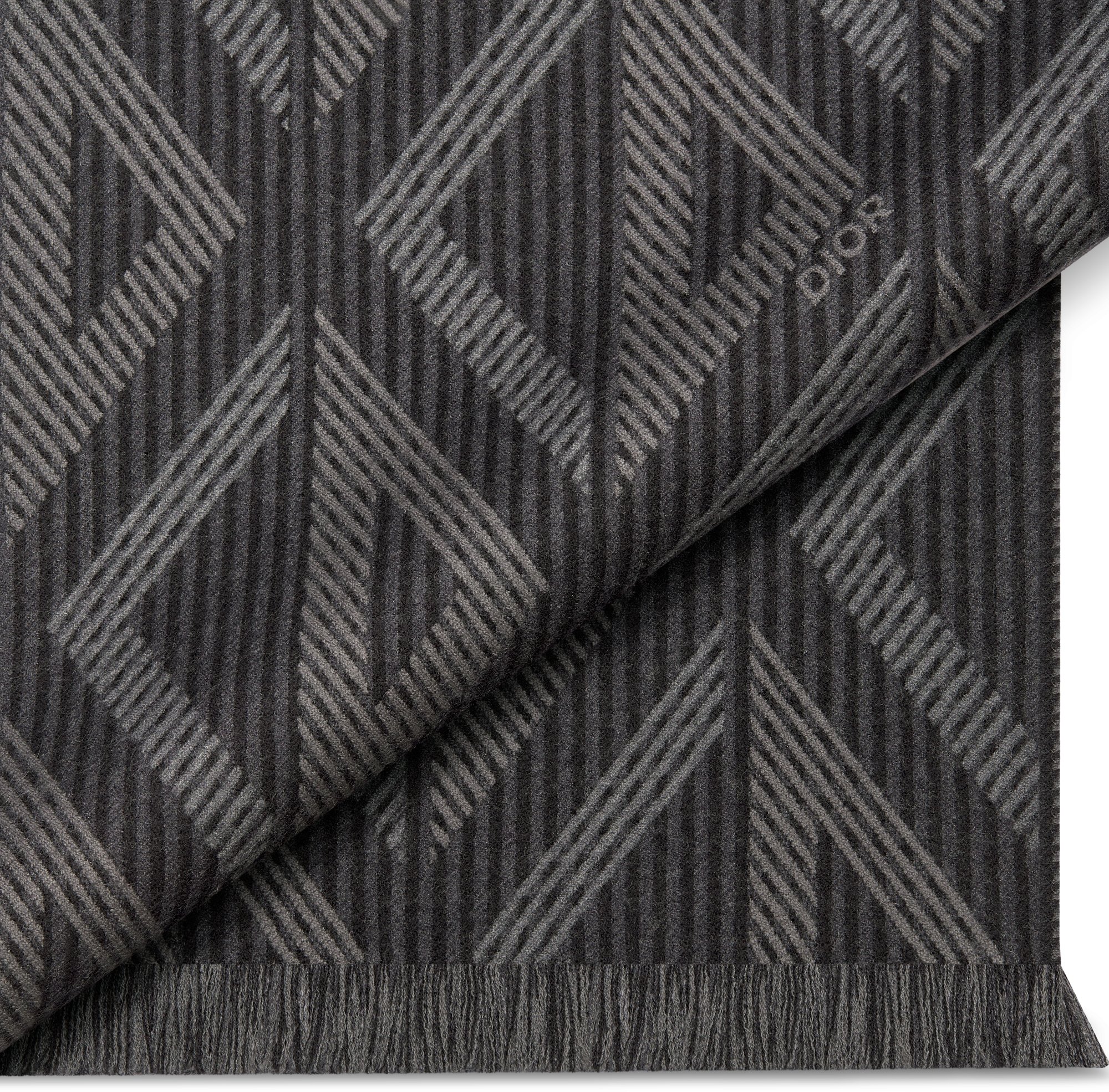 CD Diamond Scarf Black Wool | DIOR