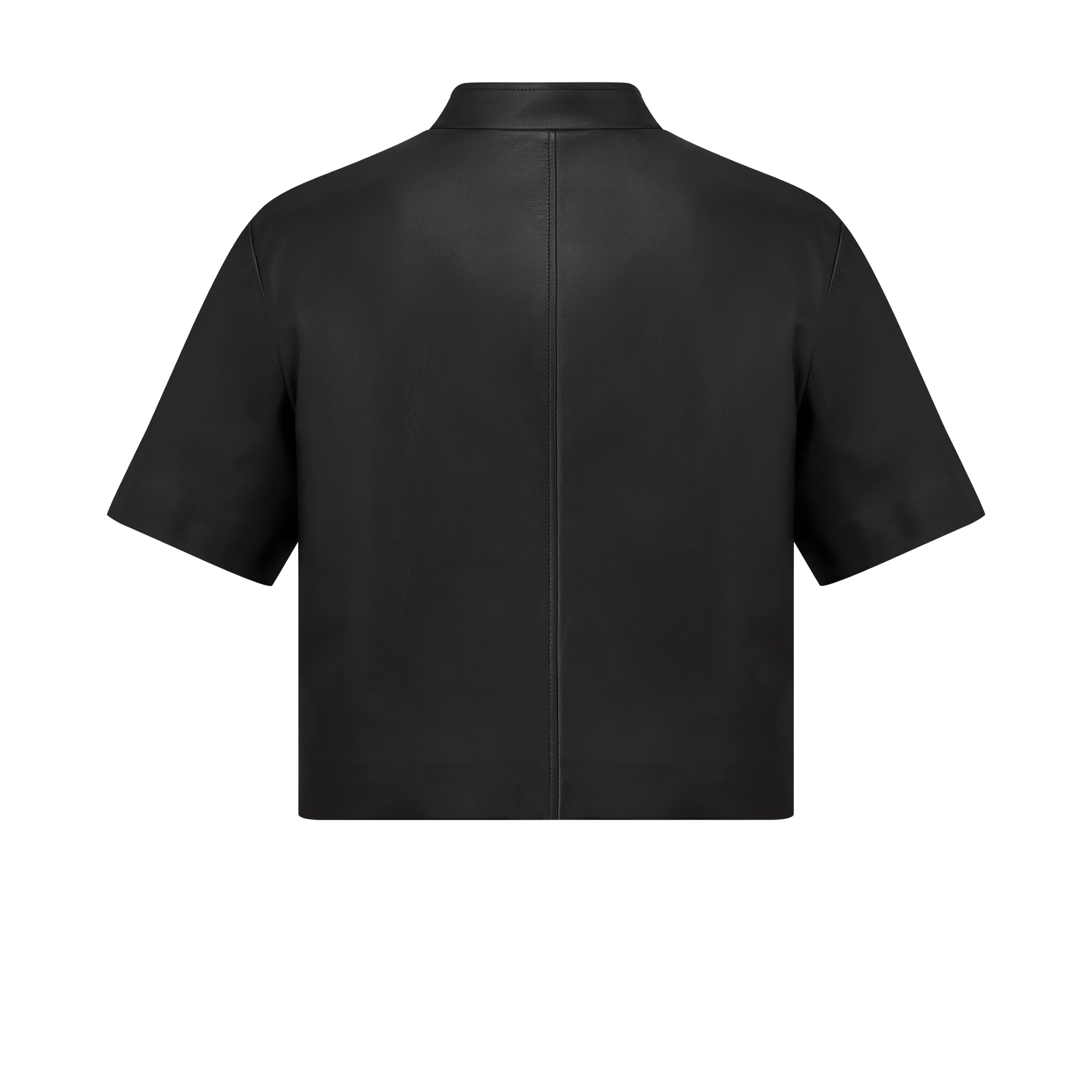 Short-Sleeved Jacket Black Lambskin | DIOR