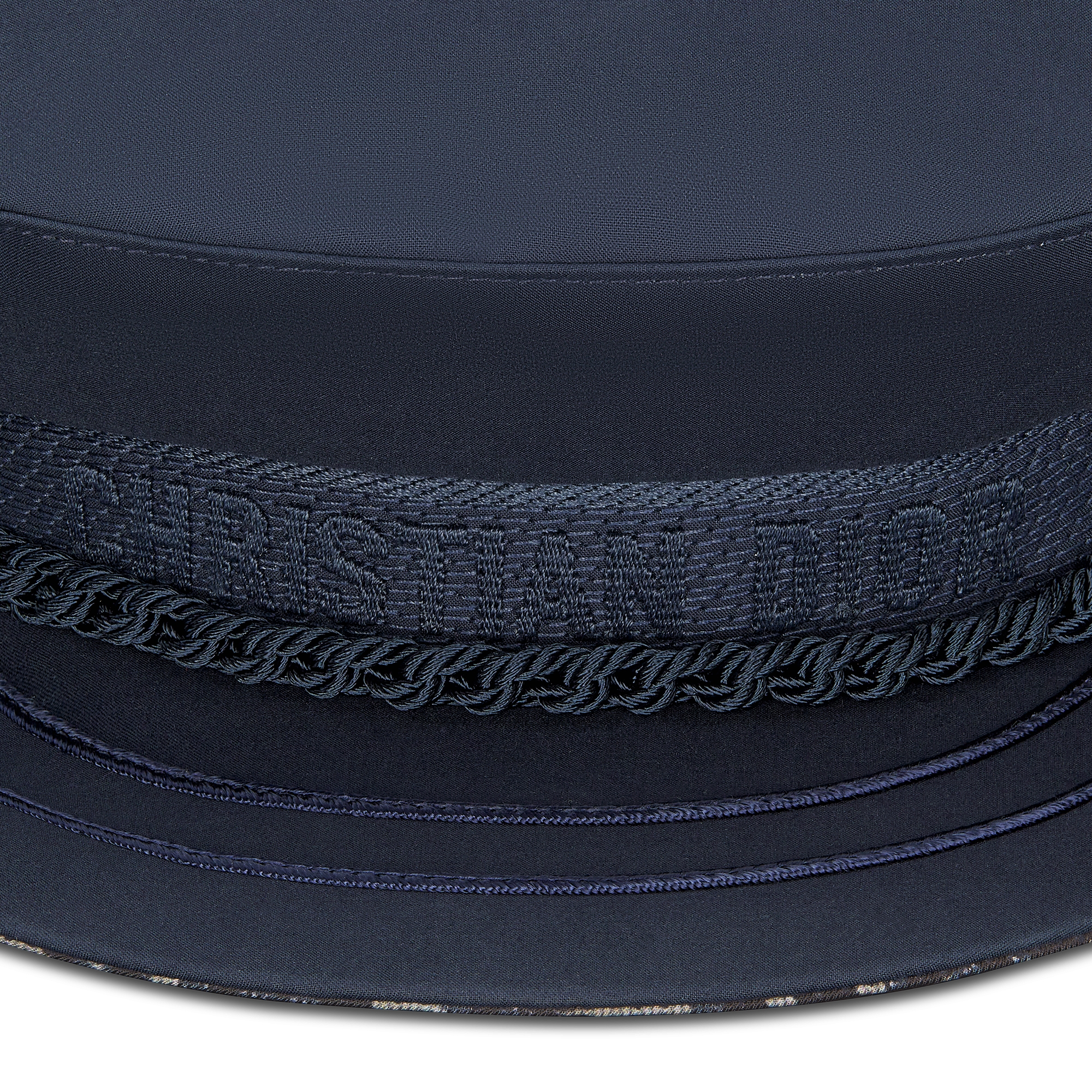Dior Oblique Dior Travel Cap Funktionsbaumwolle in Marineblau | DIOR