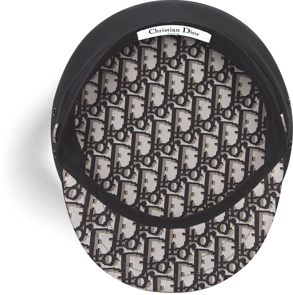 Casquette Dior Travel Dior Oblique Coton technique noir | DIOR