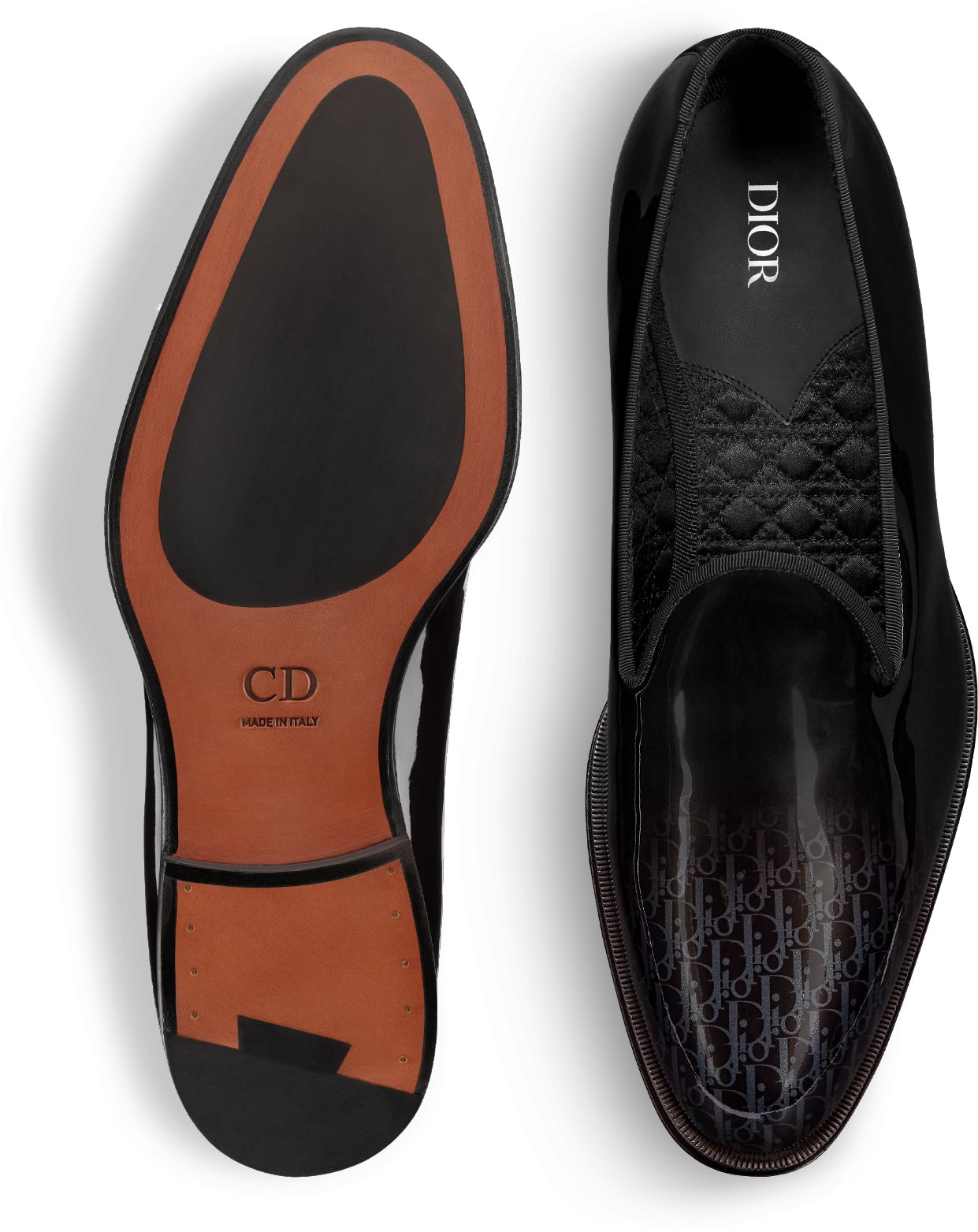 Mocasín Dior Timeless Piel de becerro con pátina y degradado Dior ...