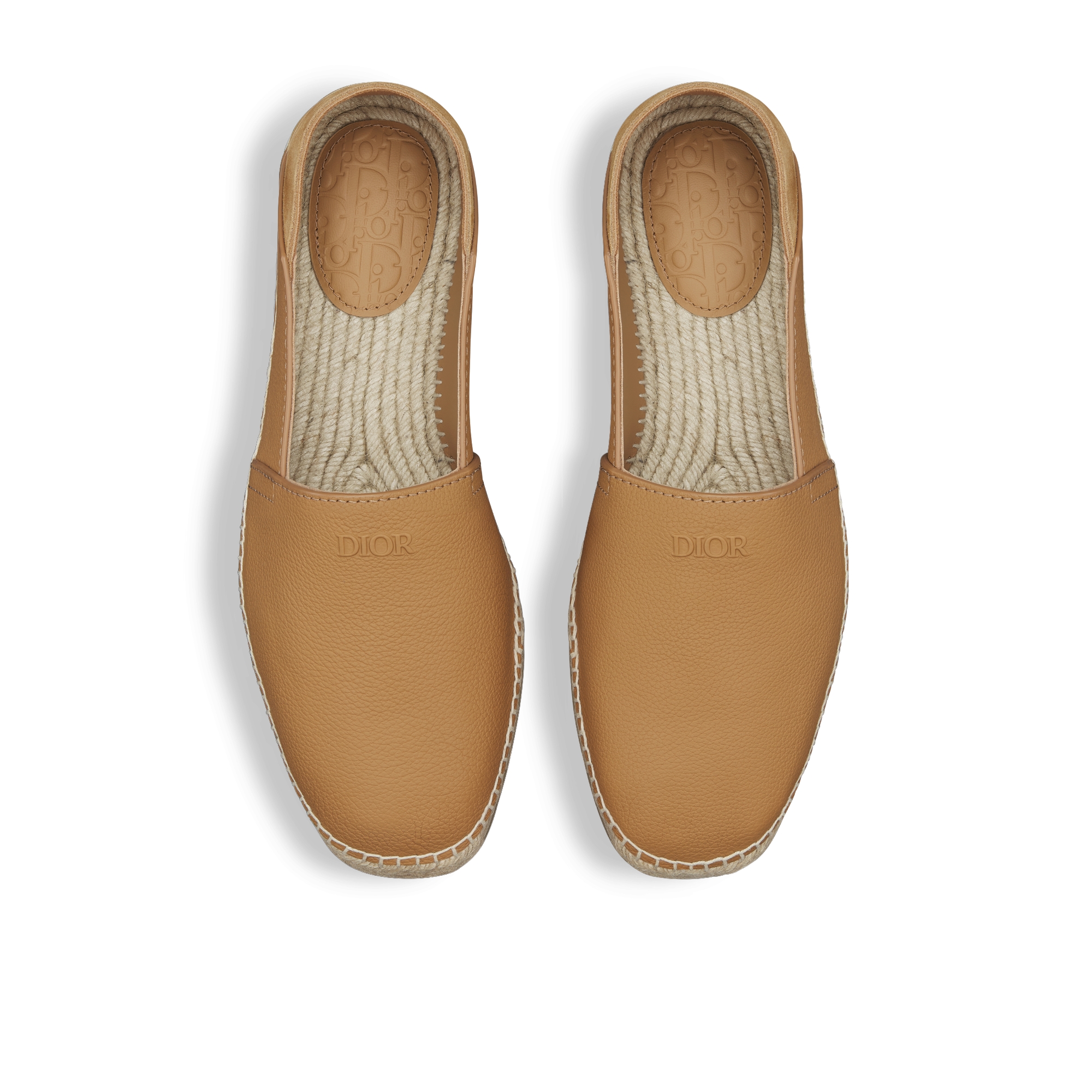 Dior Paradise Espadrille Cognac Dior Icons Leather | DIOR