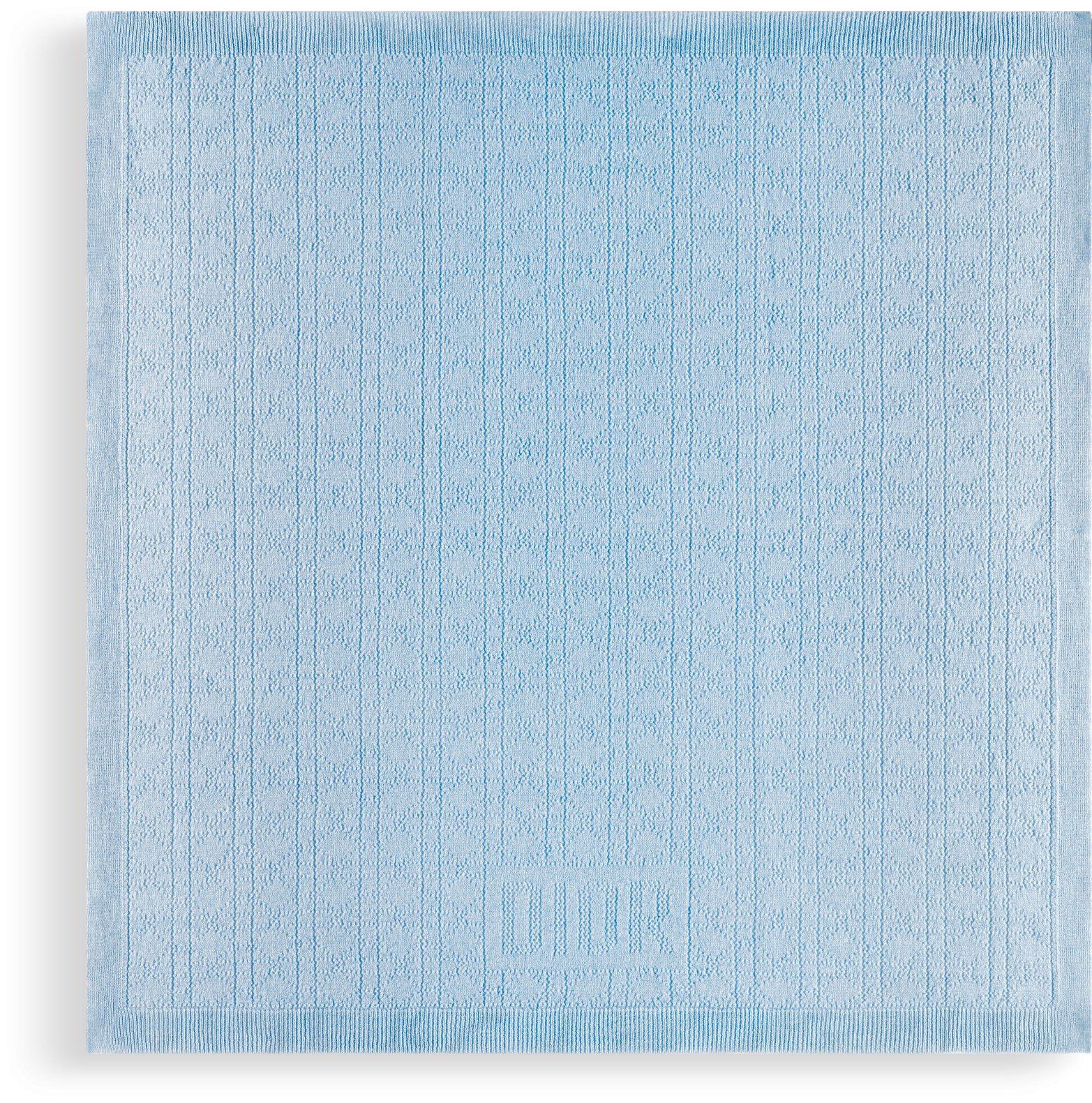 Rabbit Stuffed Toy Light Blue Cannage Cotton | DIOR