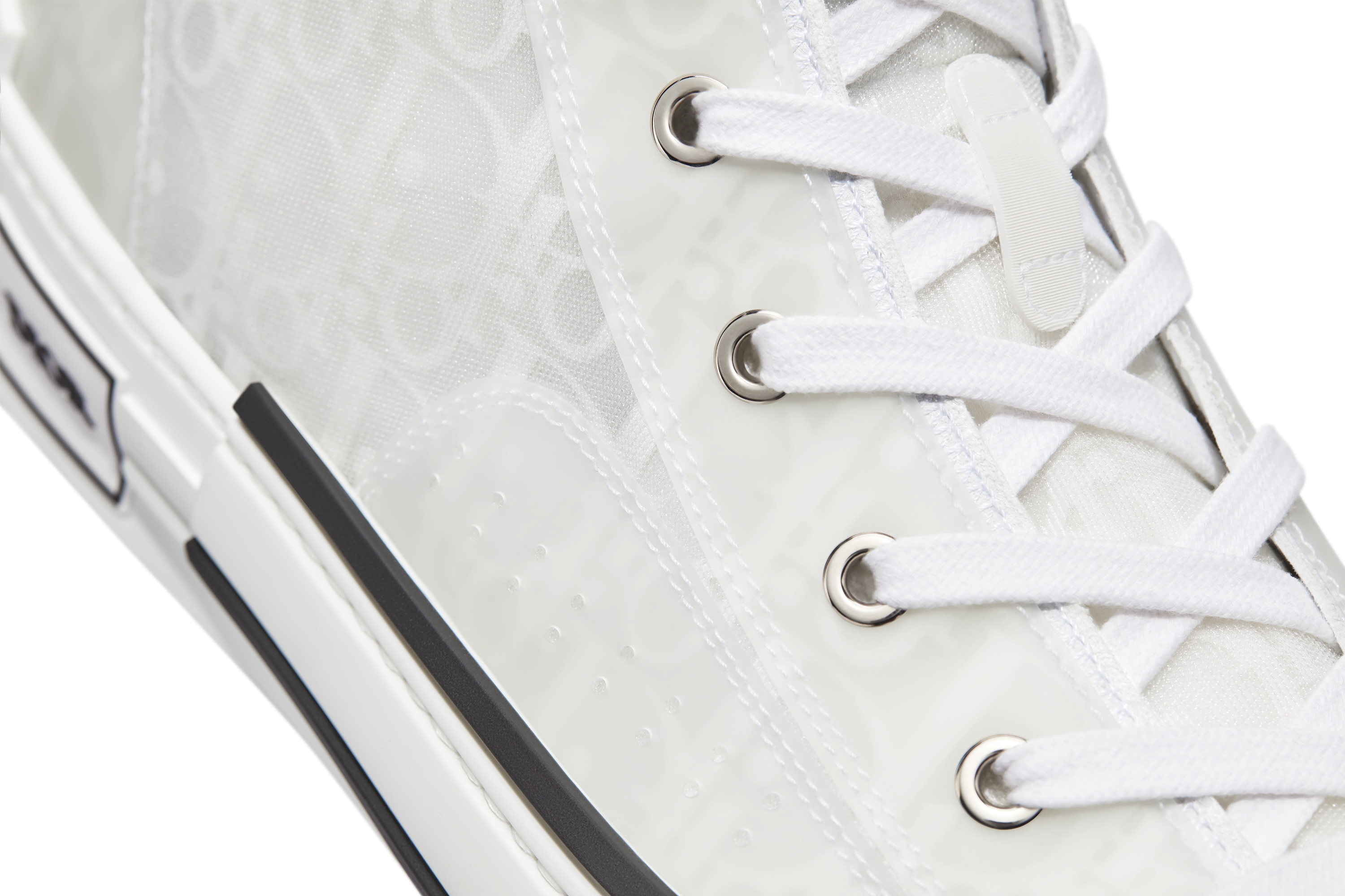 B23 League High-Top Sneaker White Dior Oblique Canvas | DIOR