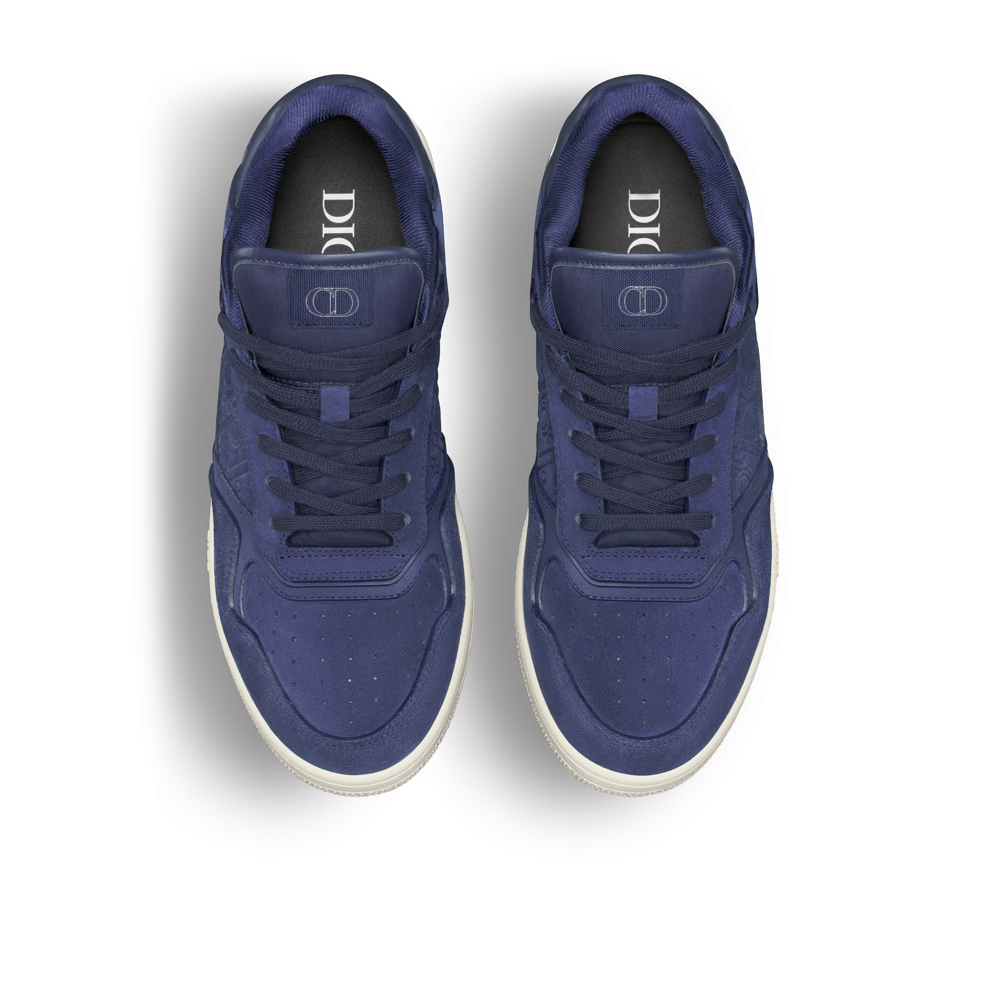 B27 Uptown Low-Top Sneaker Navy Blue Suede and Navy Blue Dior Gravity ...