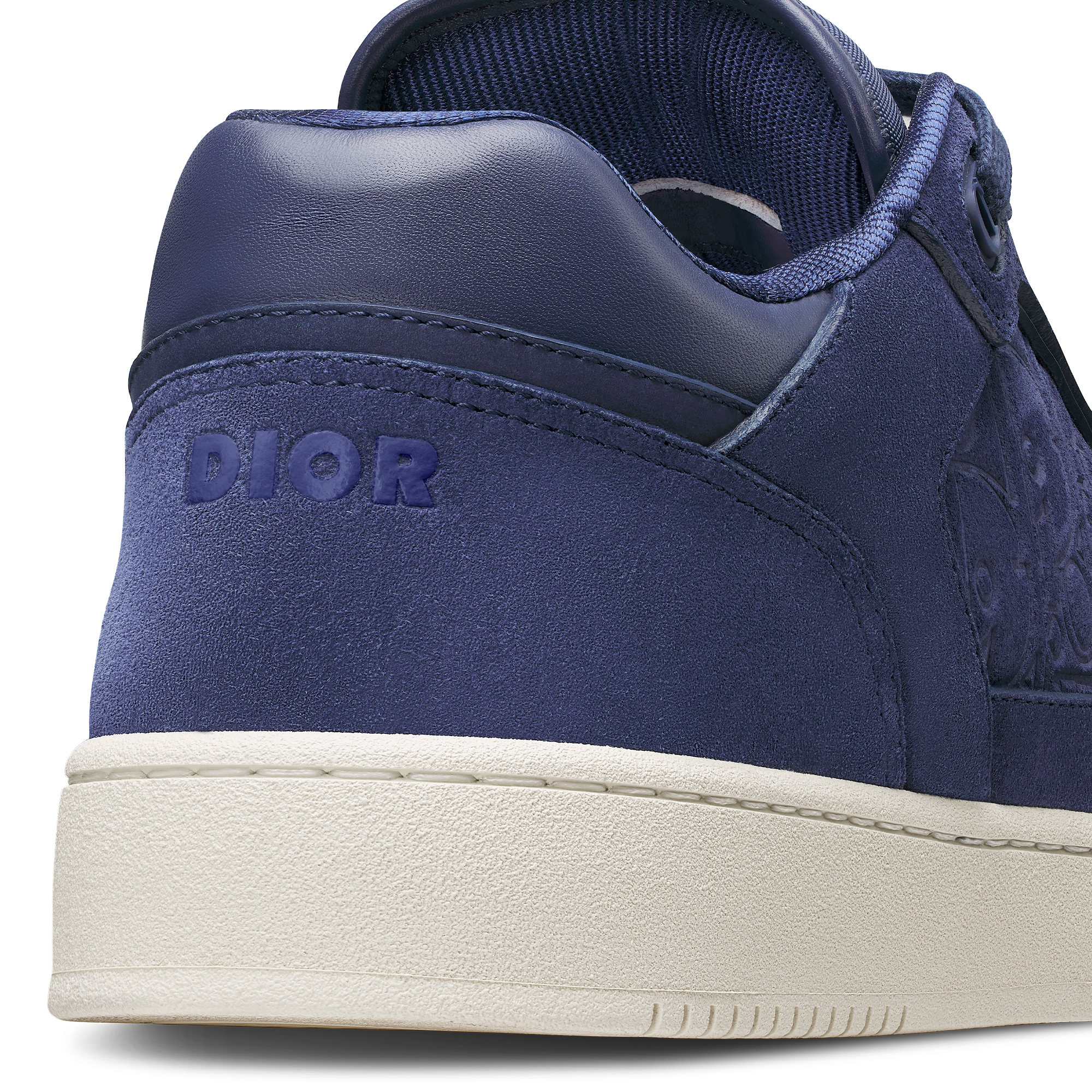 B27 Uptown Low-Top Sneaker Navy Blue Suede and Navy Blue Dior Gravity ...