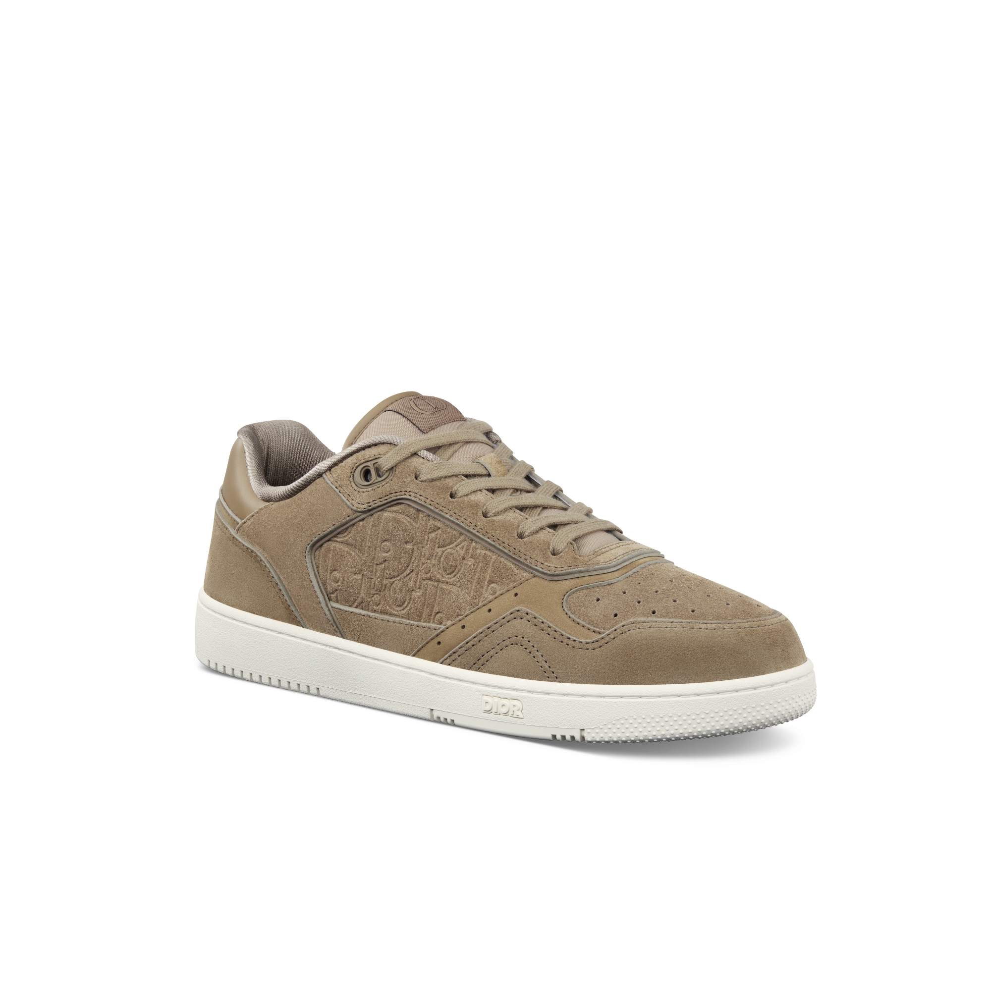 B27 Uptown Low-Top Sneaker Gray Suede and Gray Dior Gravity Suede | DIOR