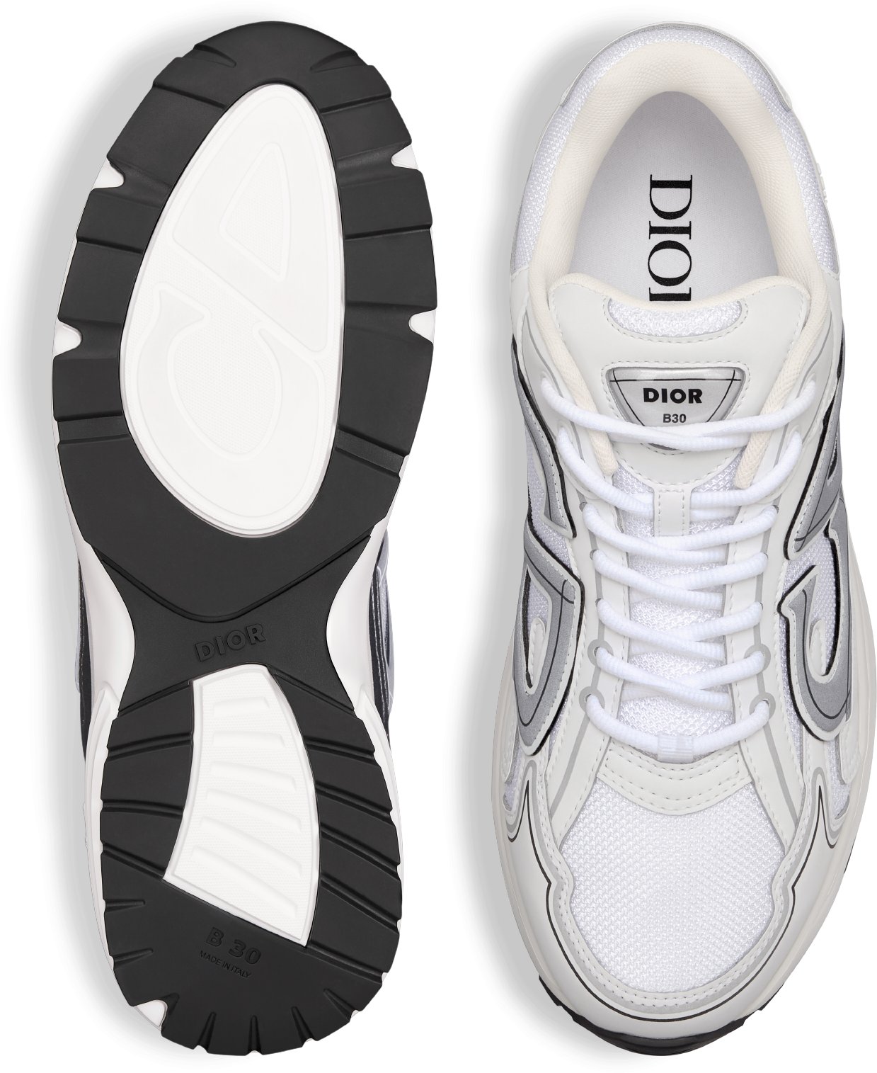 B30 Sneaker White Mesh and Technical Fabric | DIOR